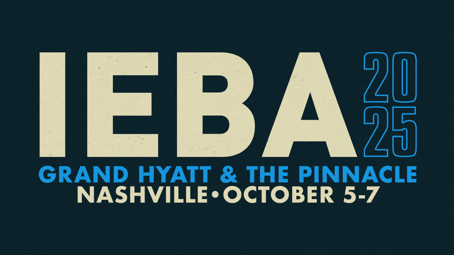 Conference Schedule — IEBA