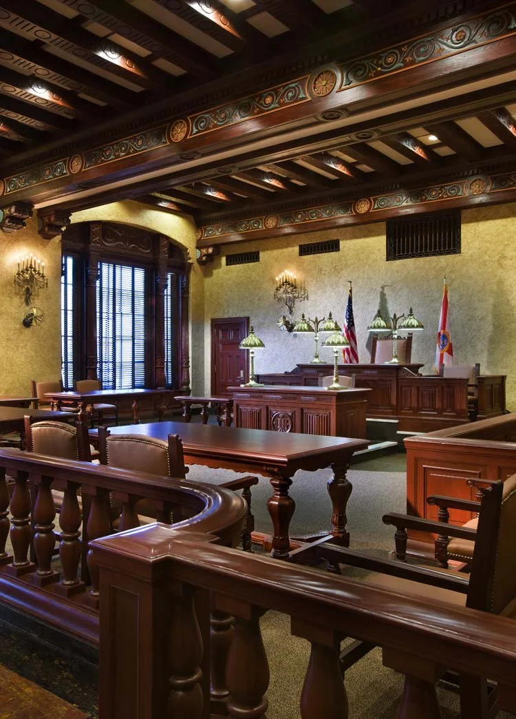 Historic Courtroom Restoration — MCHarry Associates