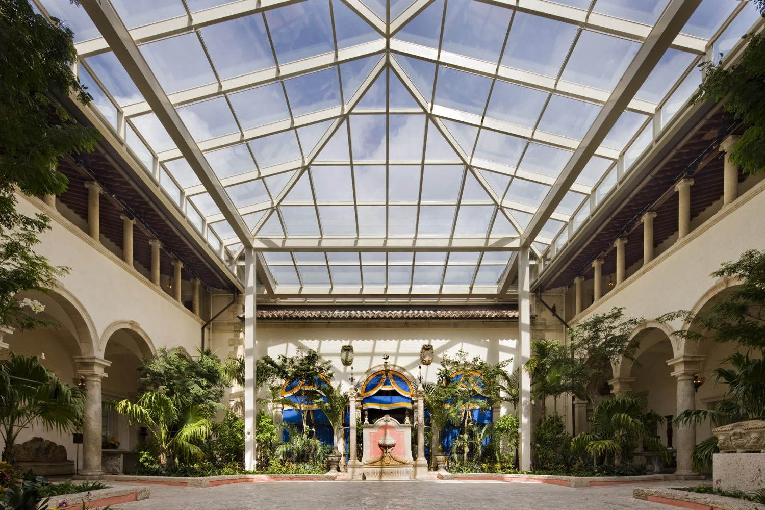 Vizcaya Museum and Gardens Courtyard — MCHarry Associates