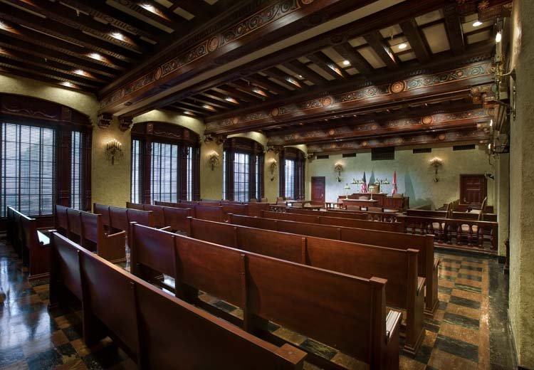 Historic Courtroom Restoration — MCHarry Associates