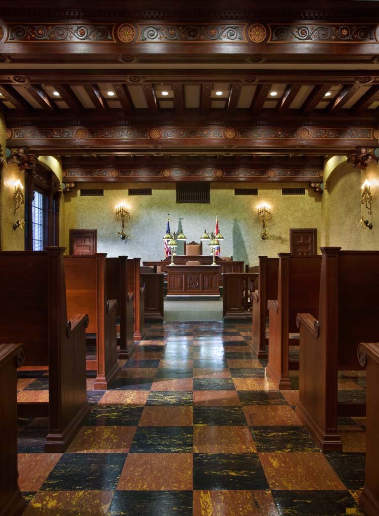 Historic Courtroom Restoration — MCHarry Associates
