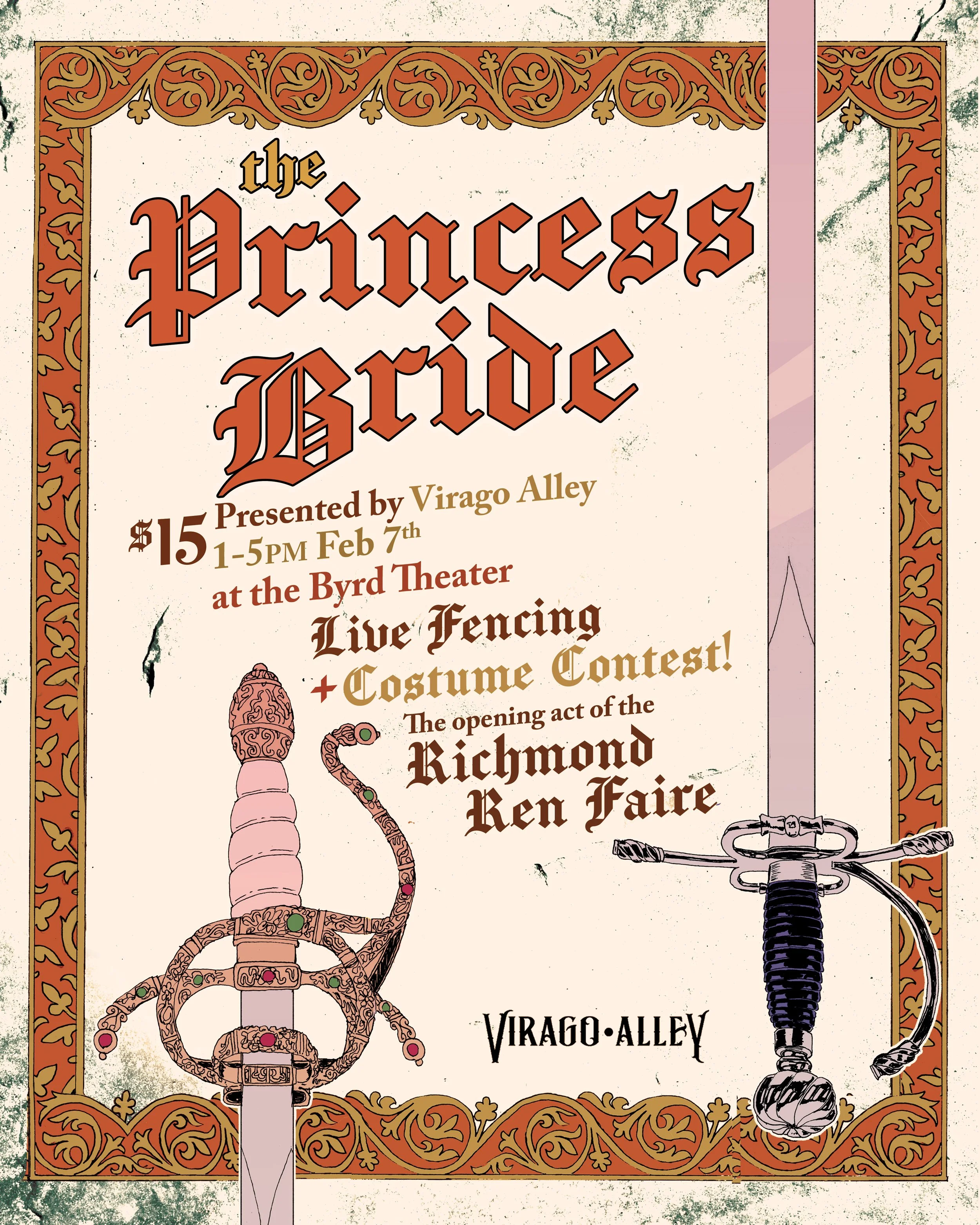The Princess Bride — Virago Alley