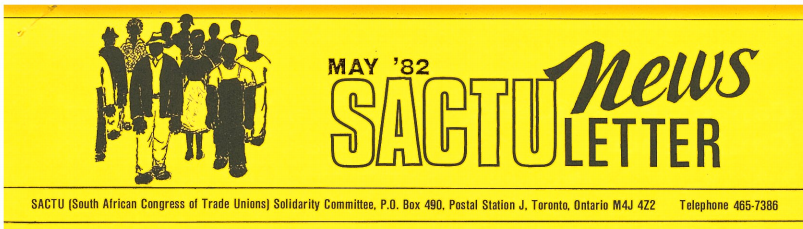 Newsletters — SACTU Solidarity Alumni Archive