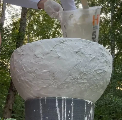 DIY Plaster Lamp — Home at Hand Interiors