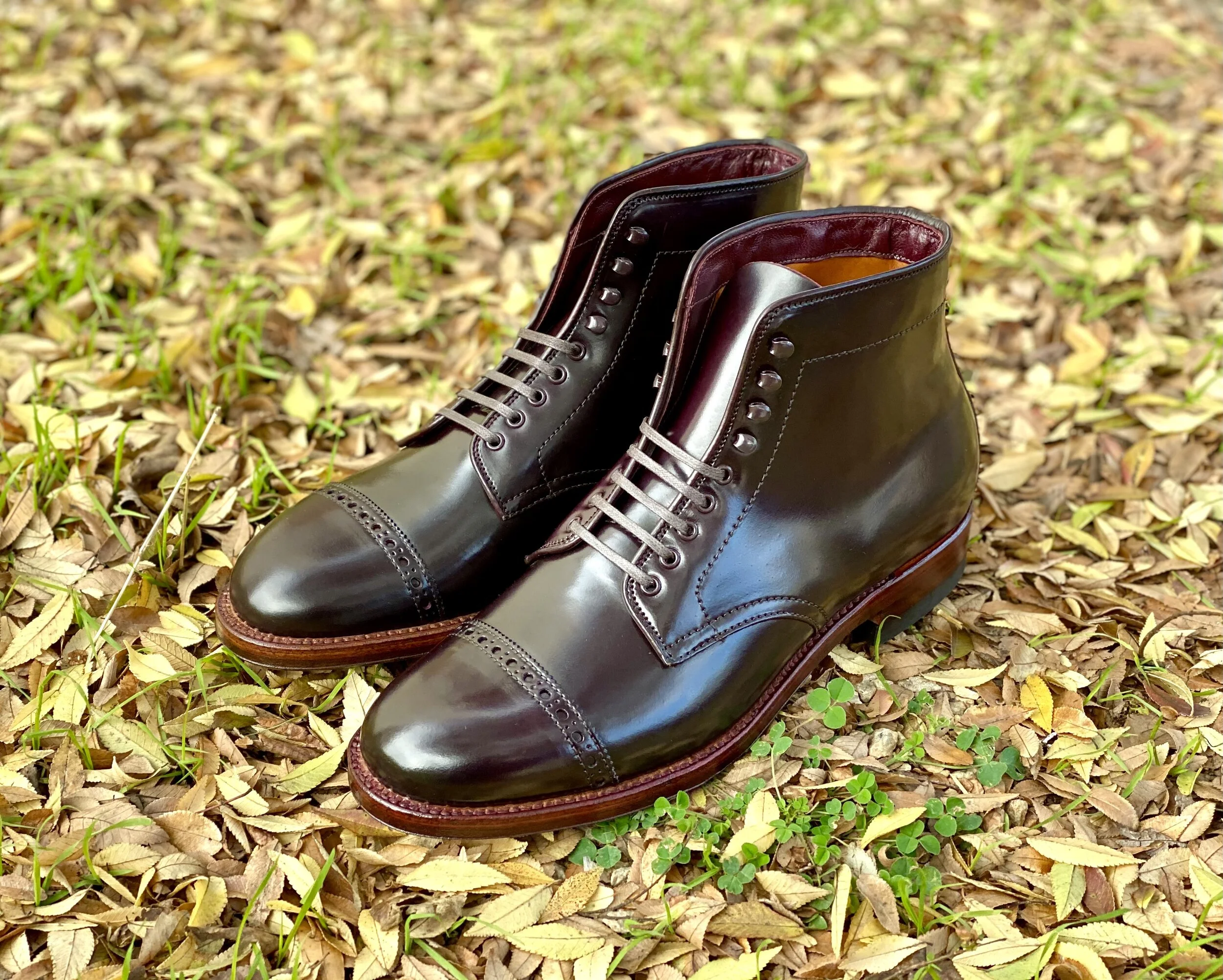 Alden Boot D9861HC "The Glenwood" Plain Toe Boot Loden Suede — Ealdwine ...