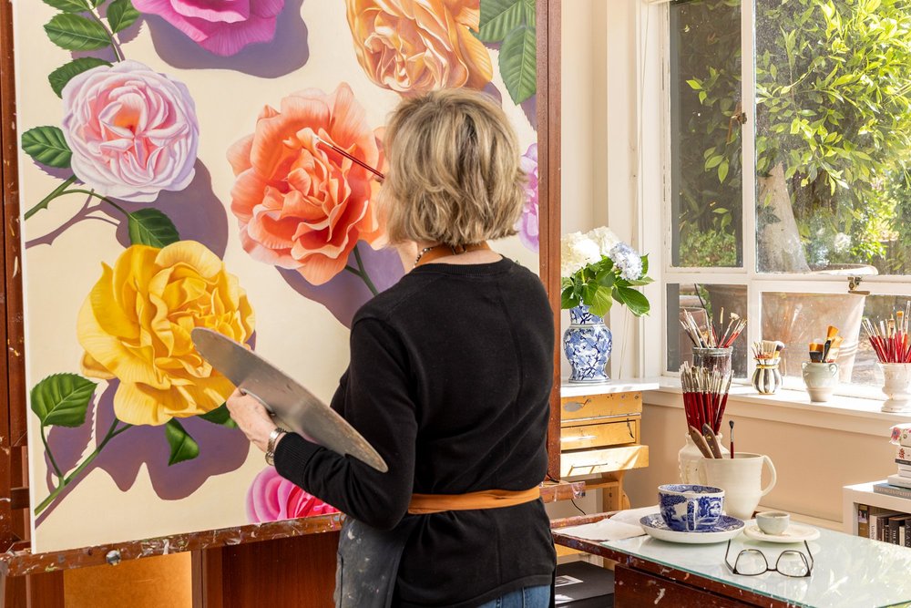 In the Studio - Elizabeth Barlow