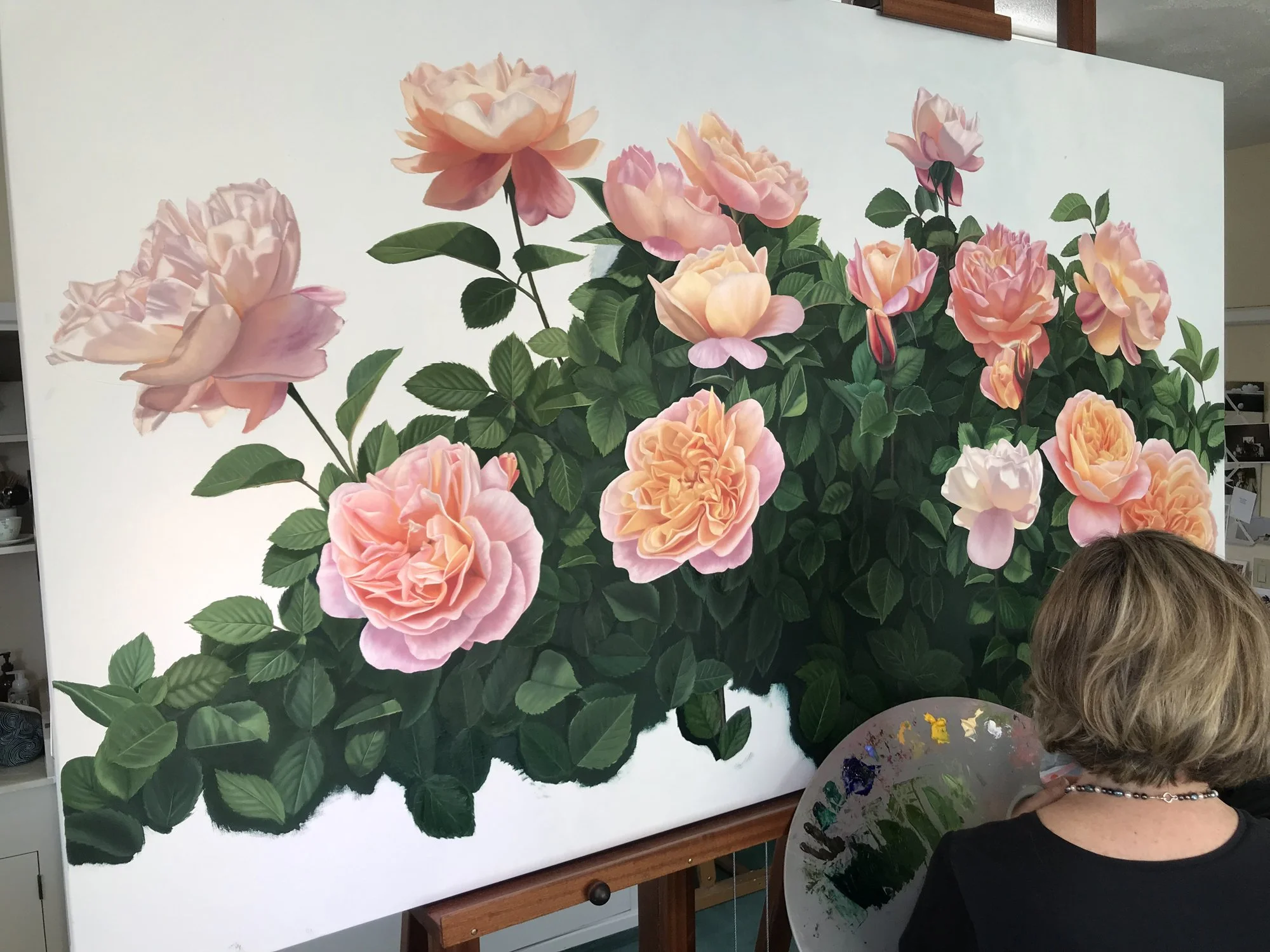 In the Studio - Elizabeth Barlow