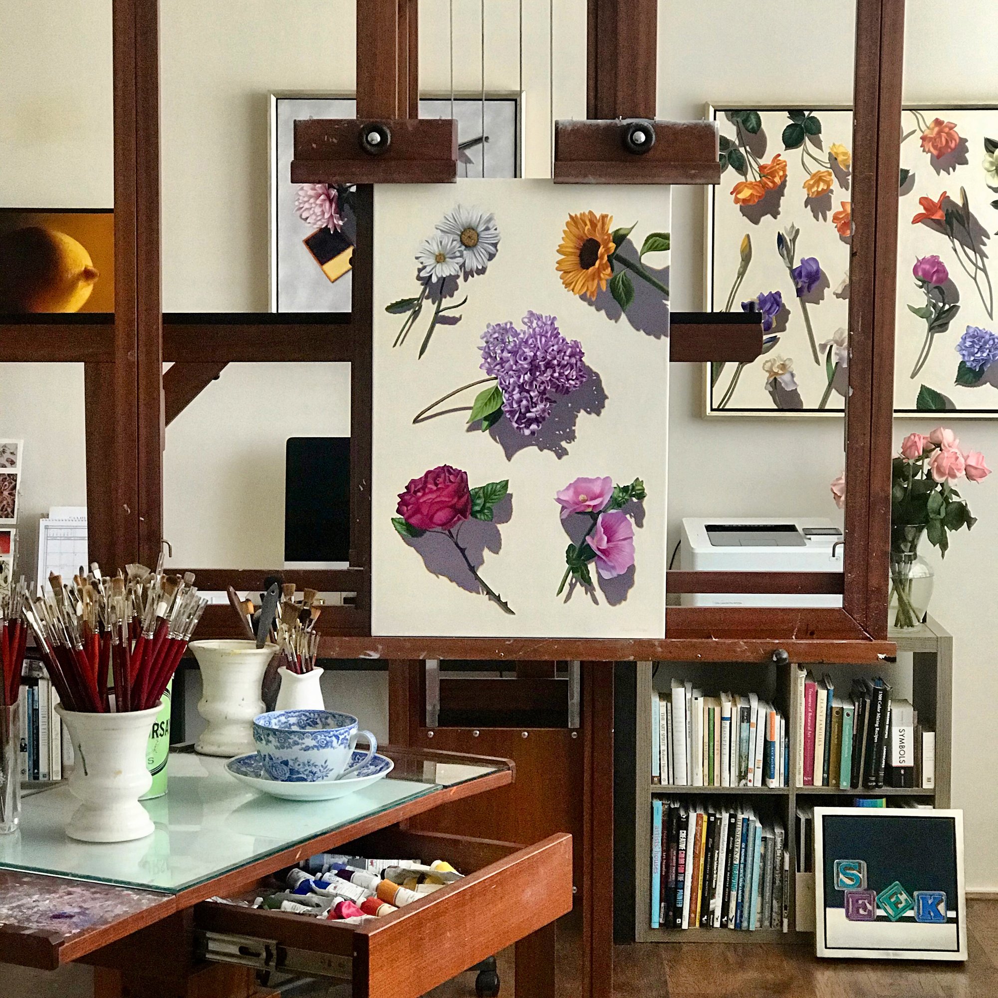 In the Studio - Elizabeth Barlow