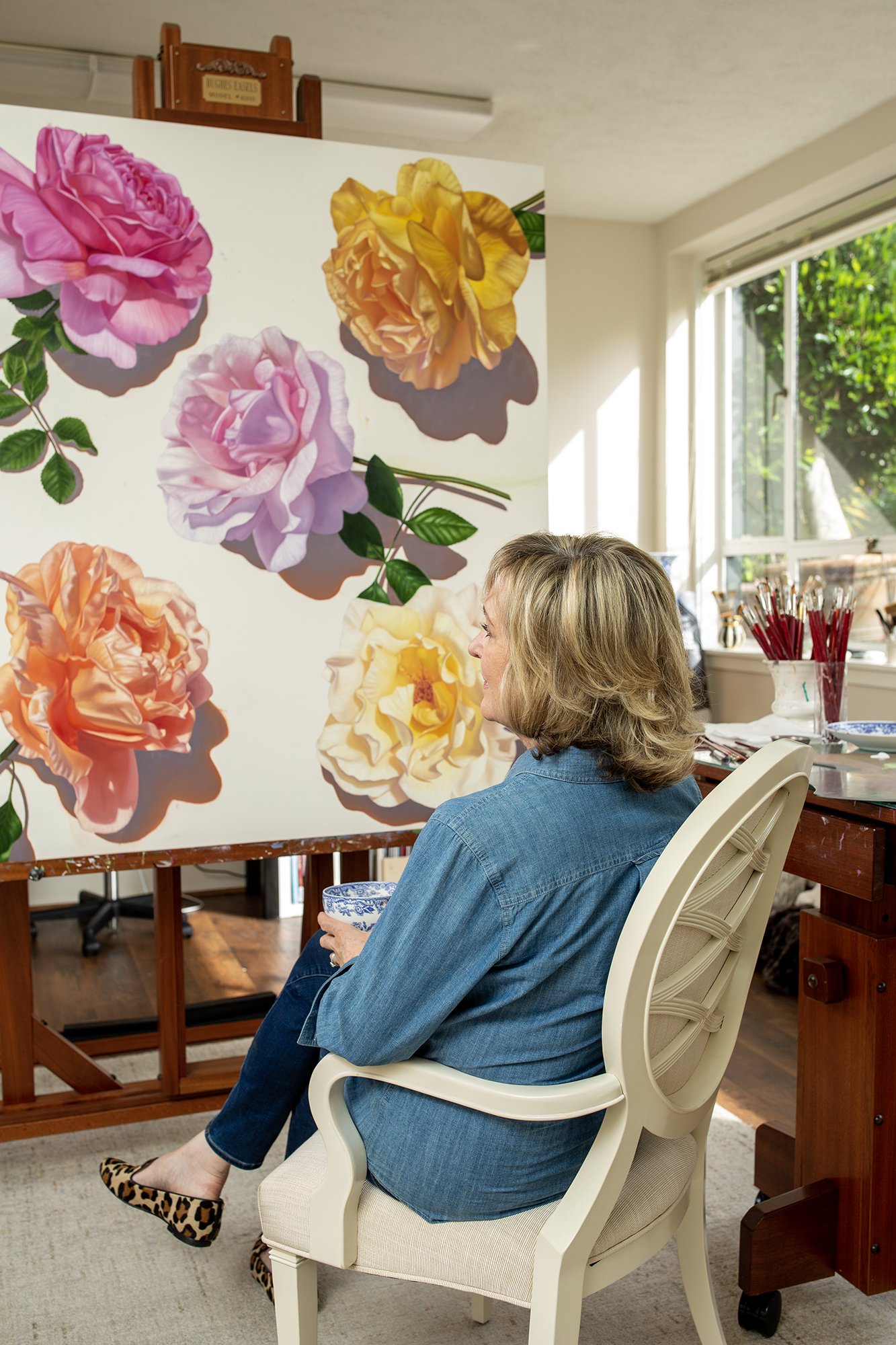 In the Studio - Elizabeth Barlow