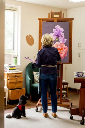 In the Studio - Elizabeth Barlow