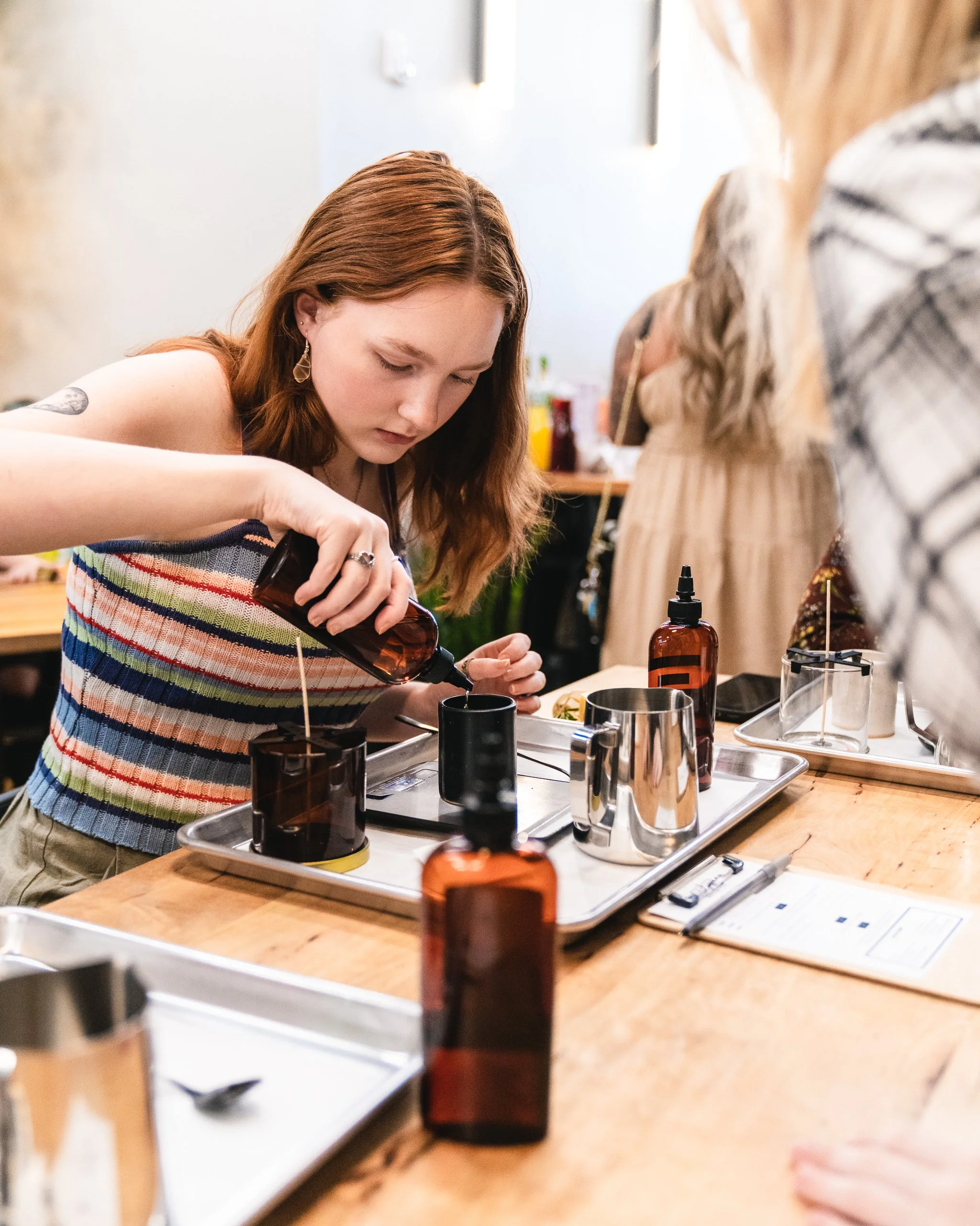 Candle Bar - Custom Candles - Candle Making Workshops — Wicks & Wax Studios