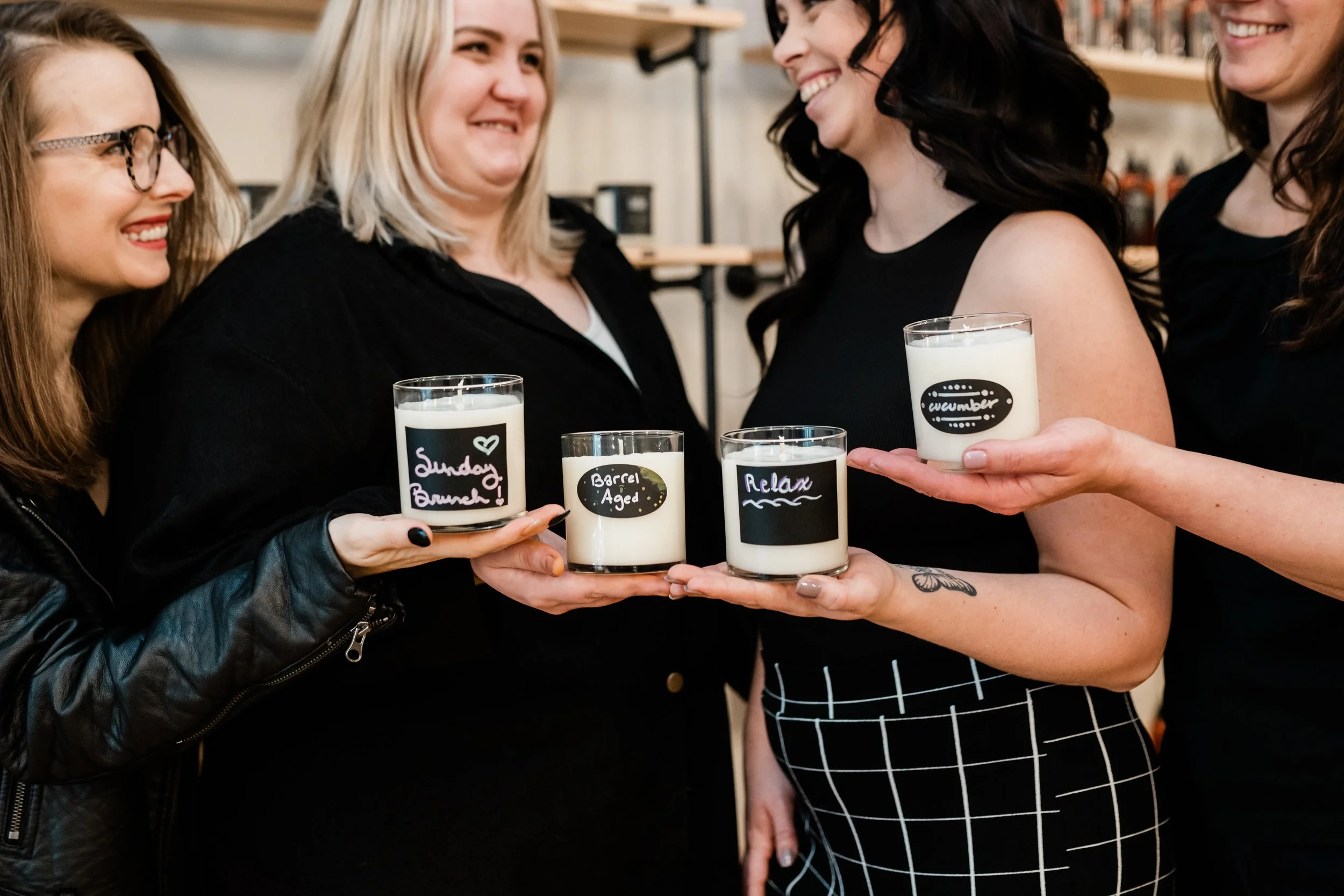 Candle Bar - Custom Candles - Candle Making Workshops — Wicks & Wax Studios