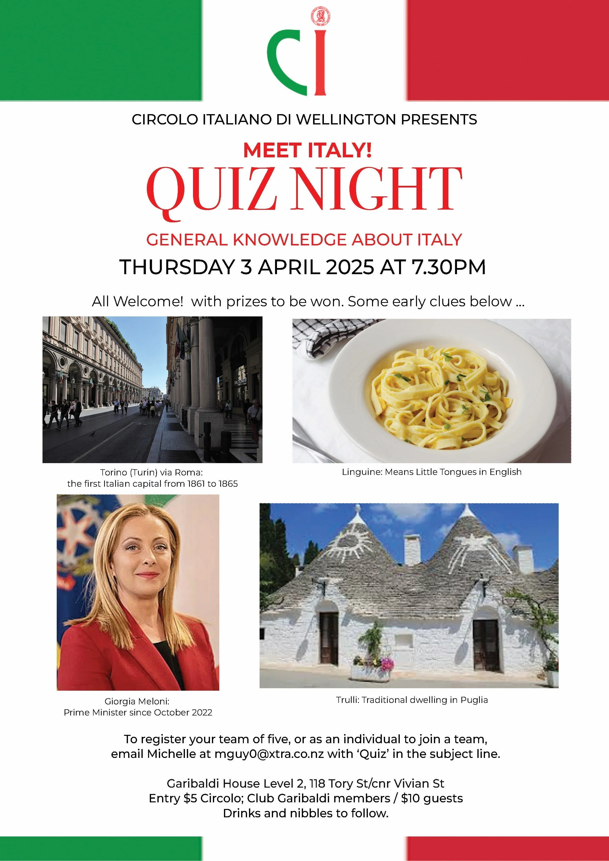 Events — Circolo Italiano di Wellington