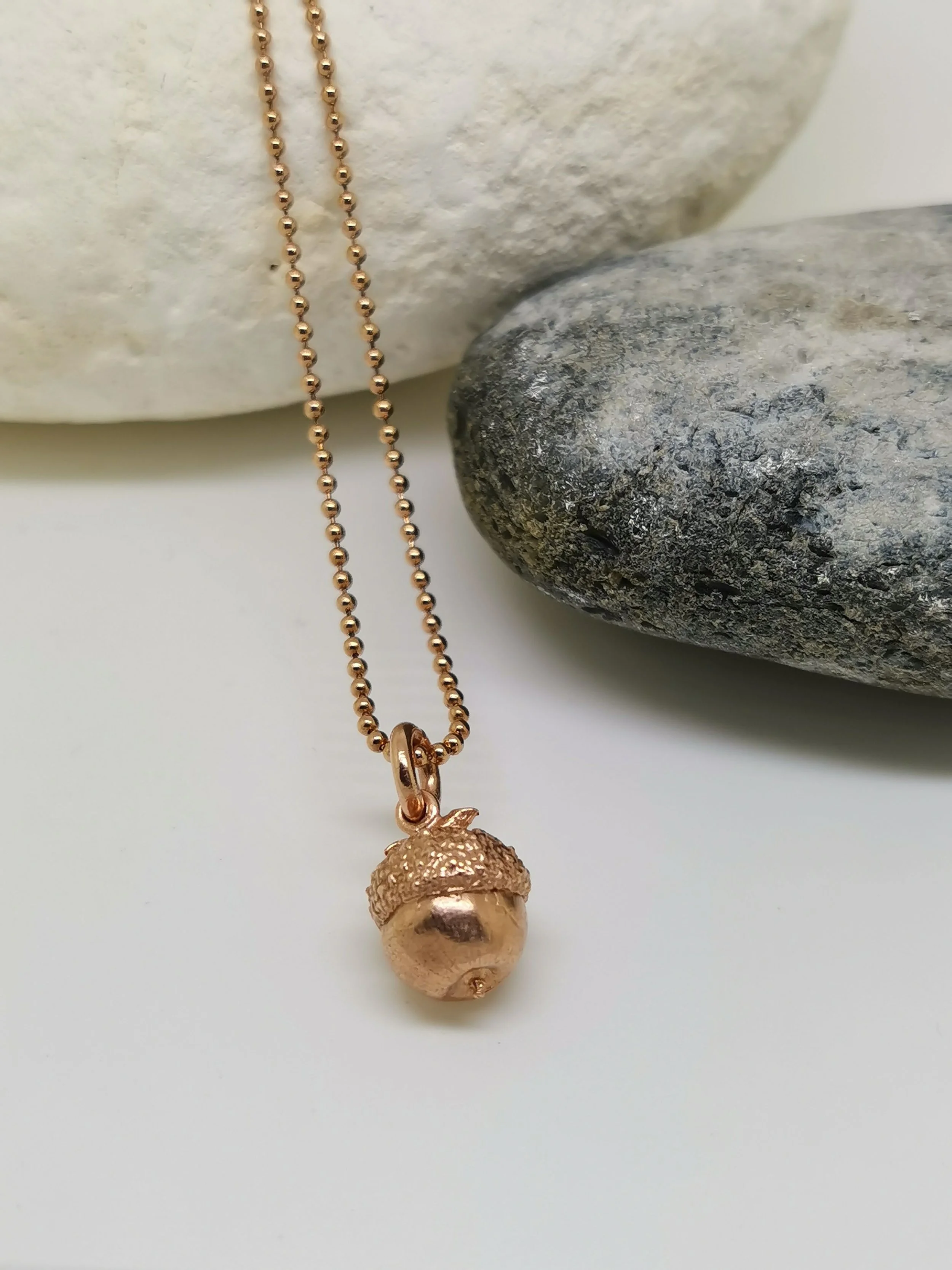 Small acorn pendant — Katherine Lawrie Jewellery