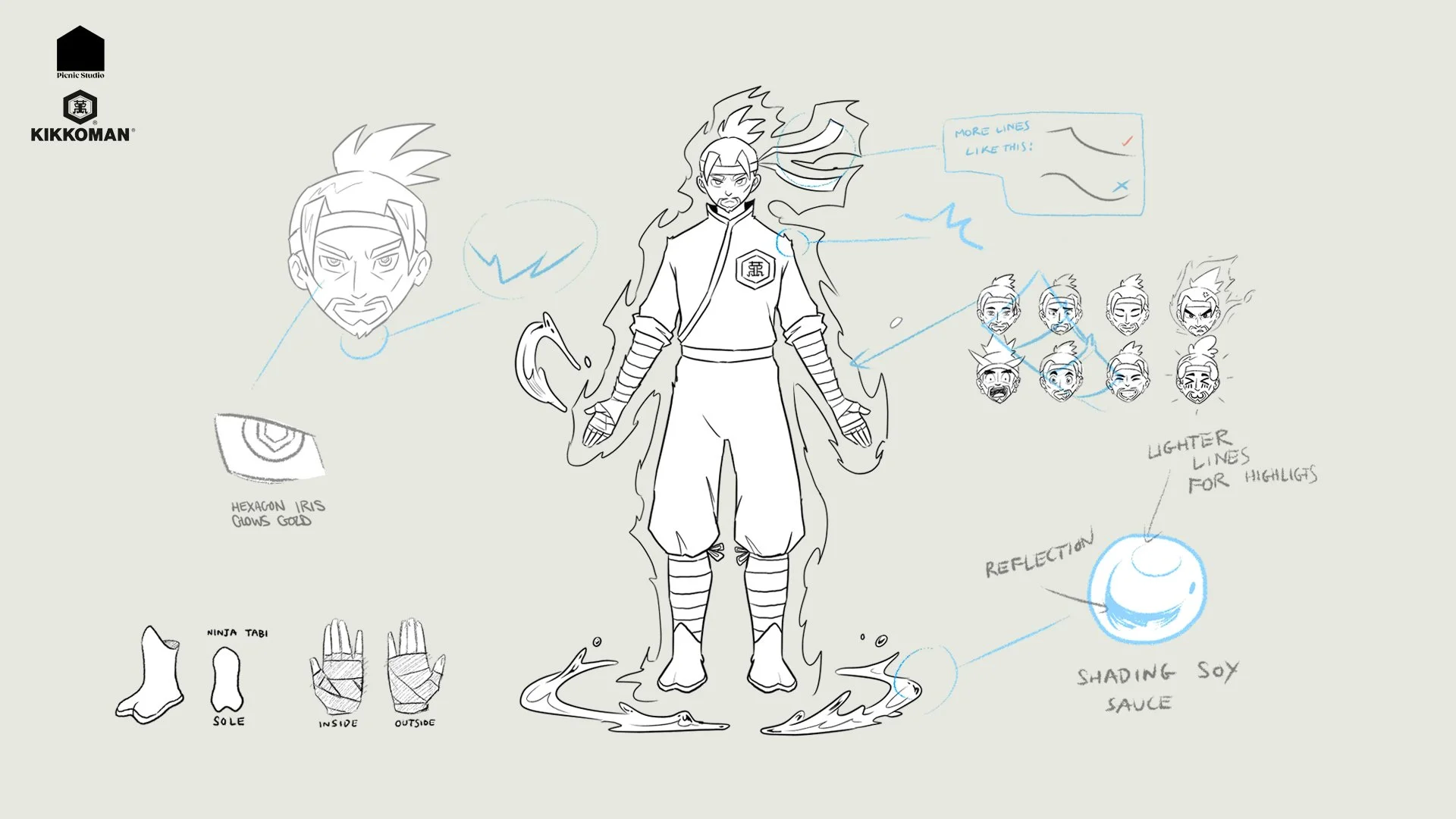 Picnic Studio - Kikkoman Sensei Kikk — Picnic Studio