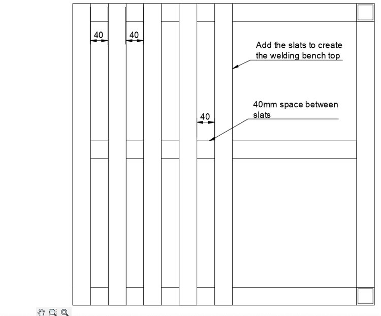 How to build a basic Welding Bench | Plans included