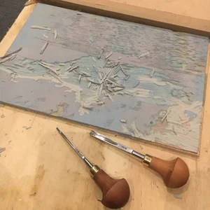 How to make a Lino Cut Print — CHLOE TICKNER | SIGNWRITER - PRINTMAKER ...