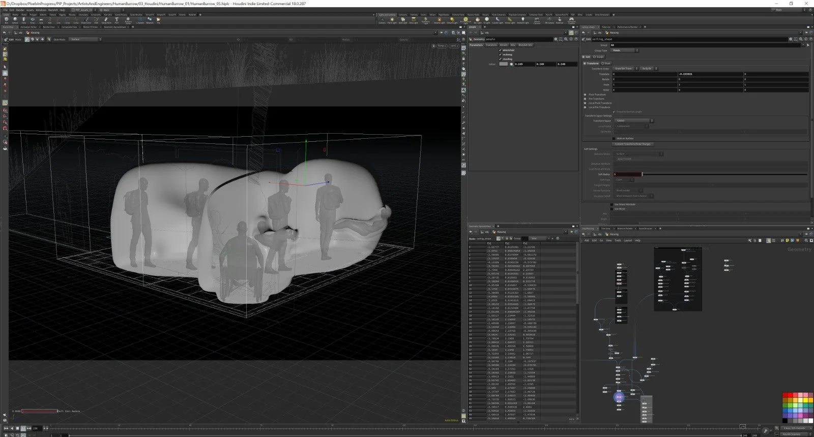 The Human Burrow — Artists & Engineers