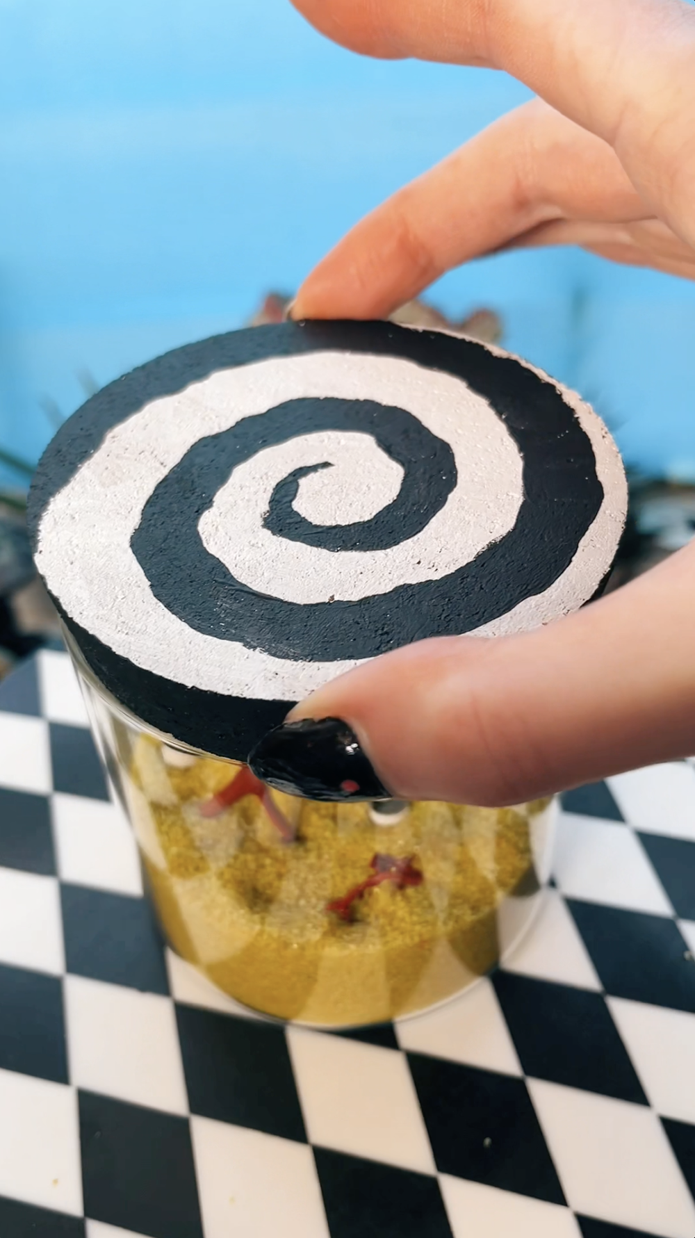 Beetlejuice Sandworm Terrarium — Amy Plante