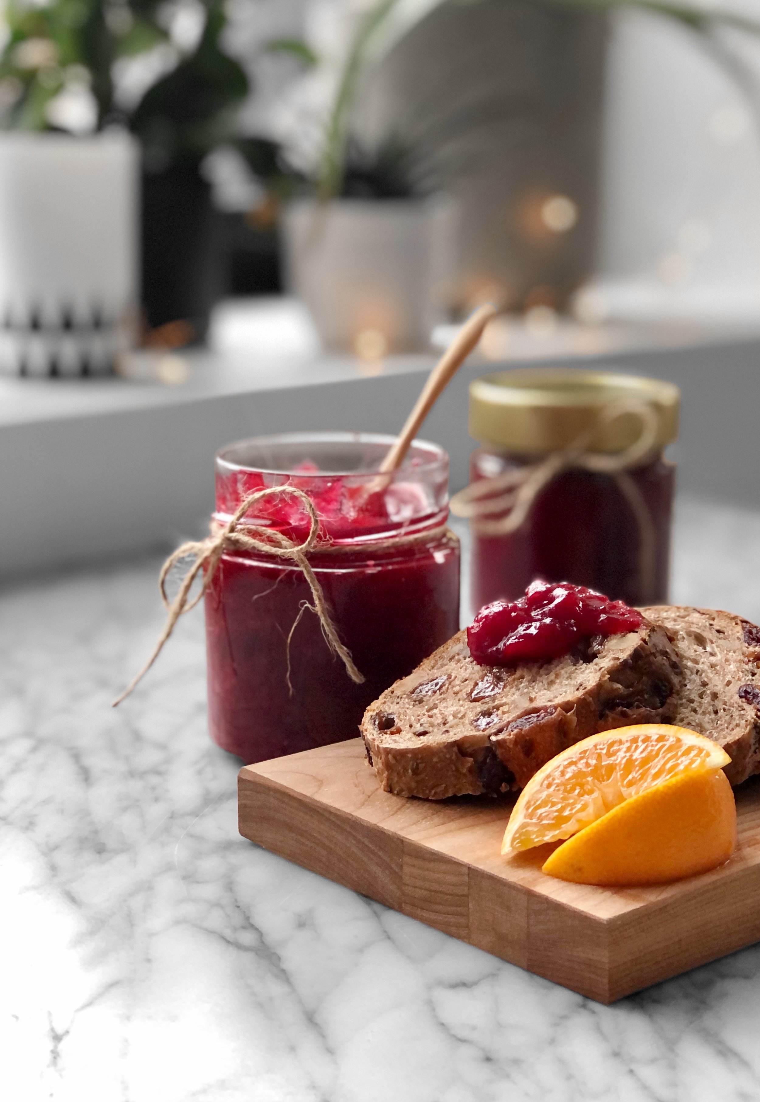 Compote de canneberges gingembre-clémentine — JM_cuisine par Jonathan ...