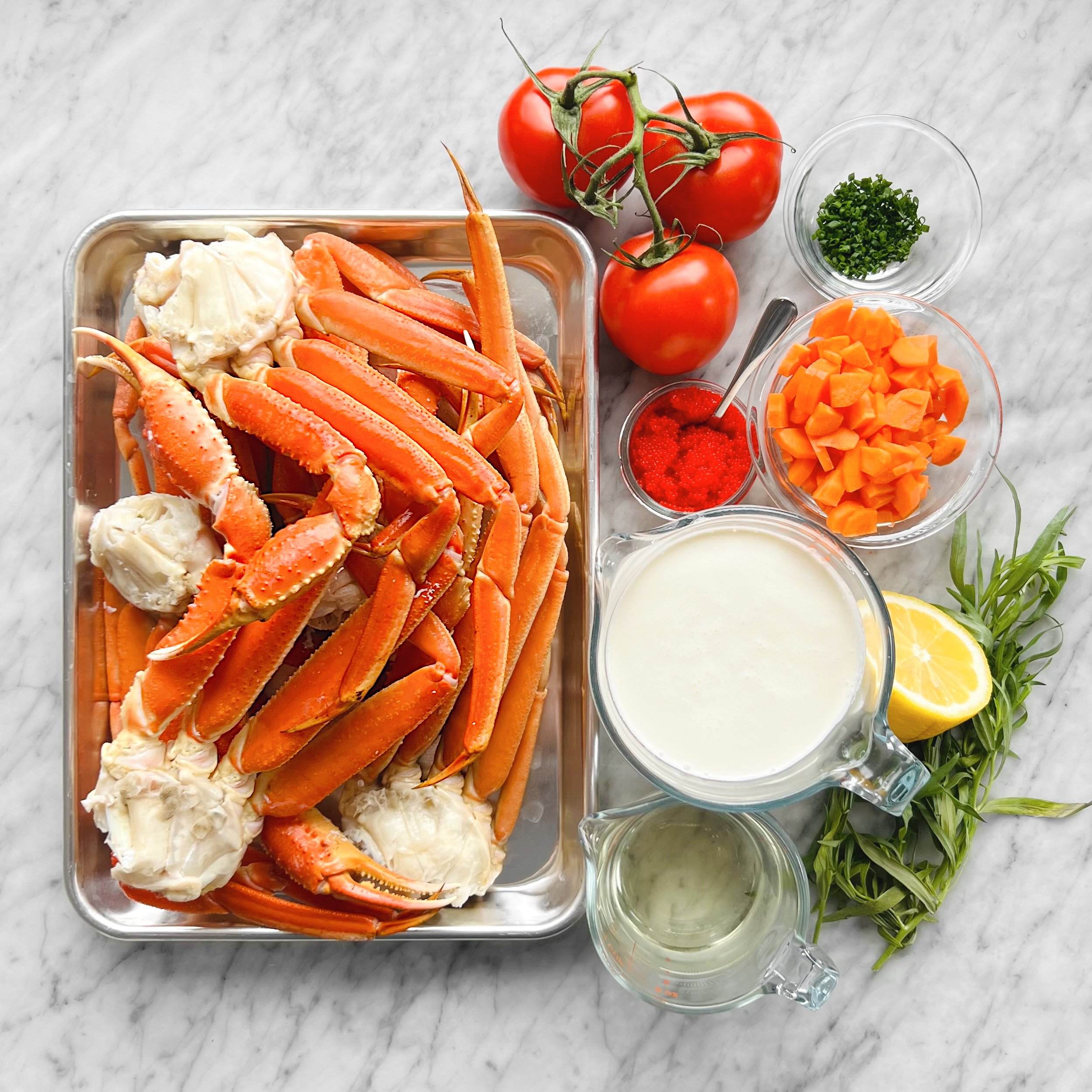 Bisque crémeuse de crabe des neiges — JM_cuisine par Jonathan Michaud