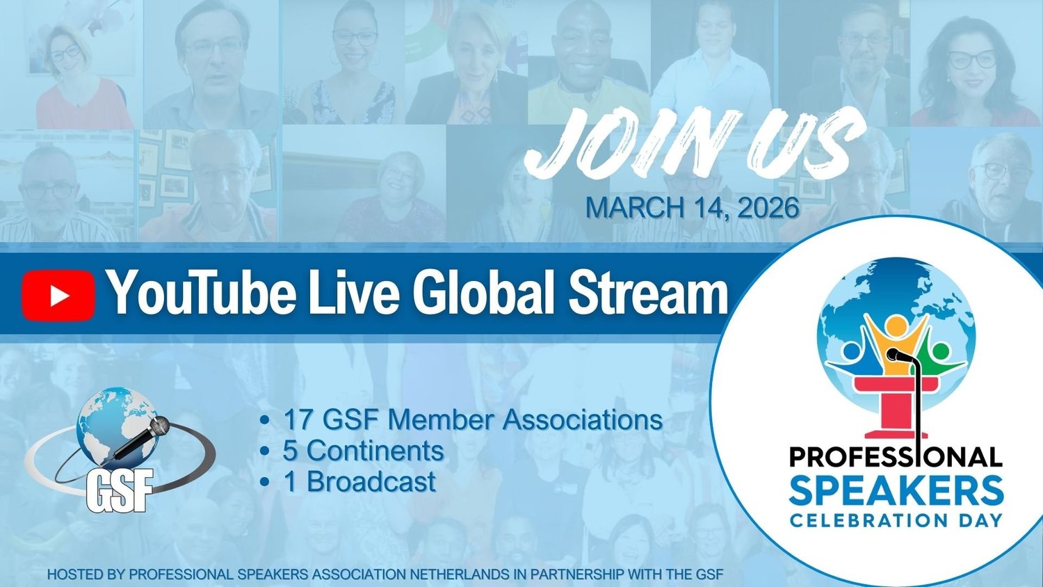 Professional Speakers Celebration Day — Global Speakers Federation