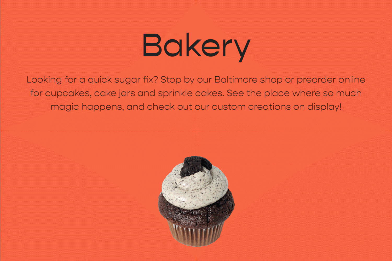 The Bake Shop — Charm City Cakes
