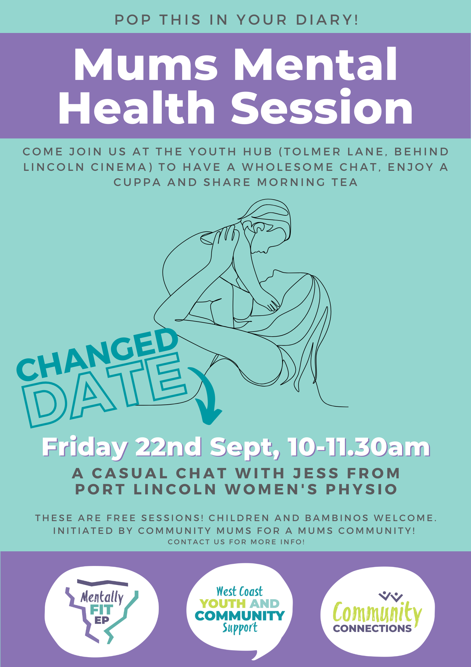 Mum's Mental Health Session — West Coast Youth & Community Support