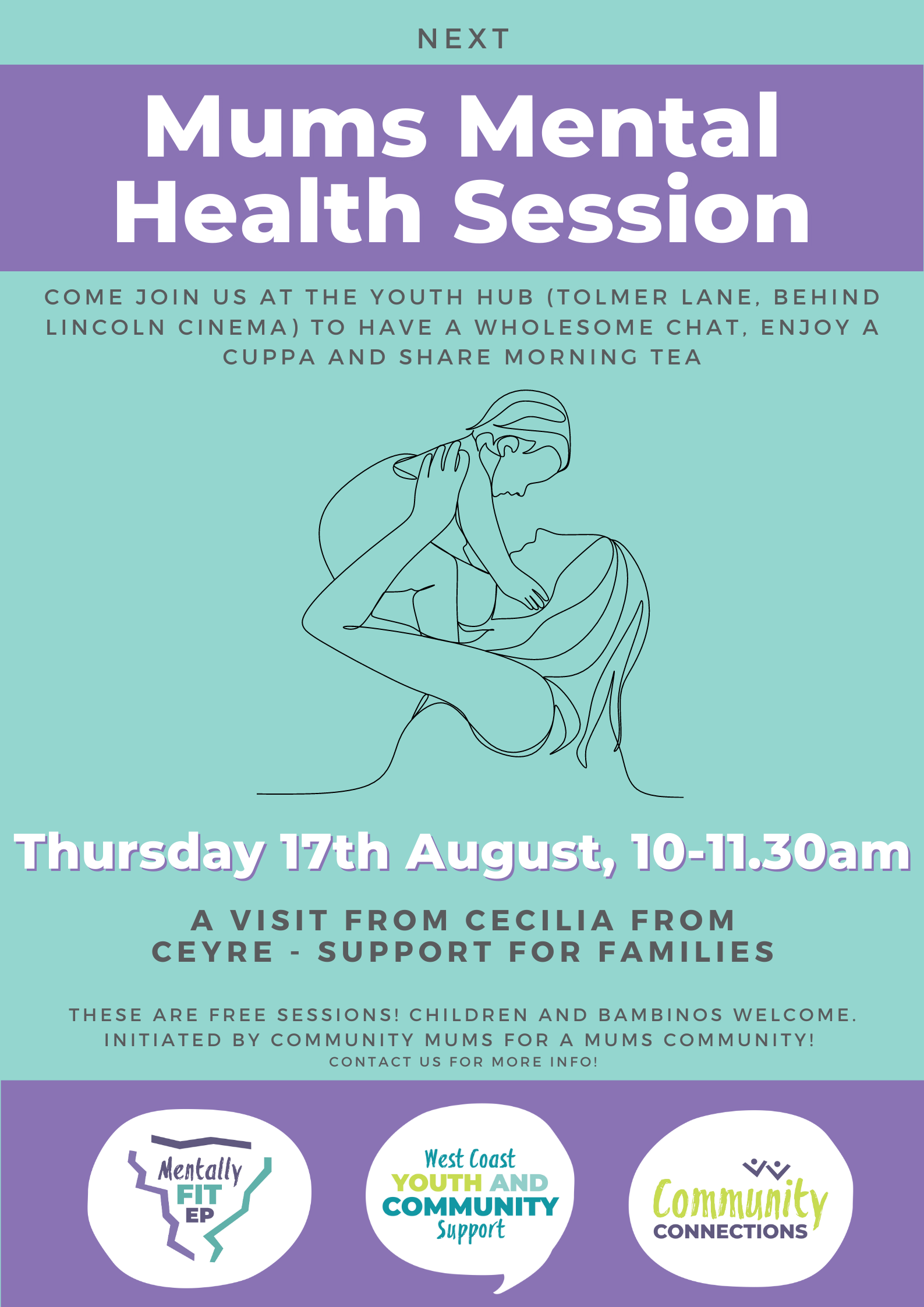 Mum's Mental Health Session — West Coast Youth & Community Support