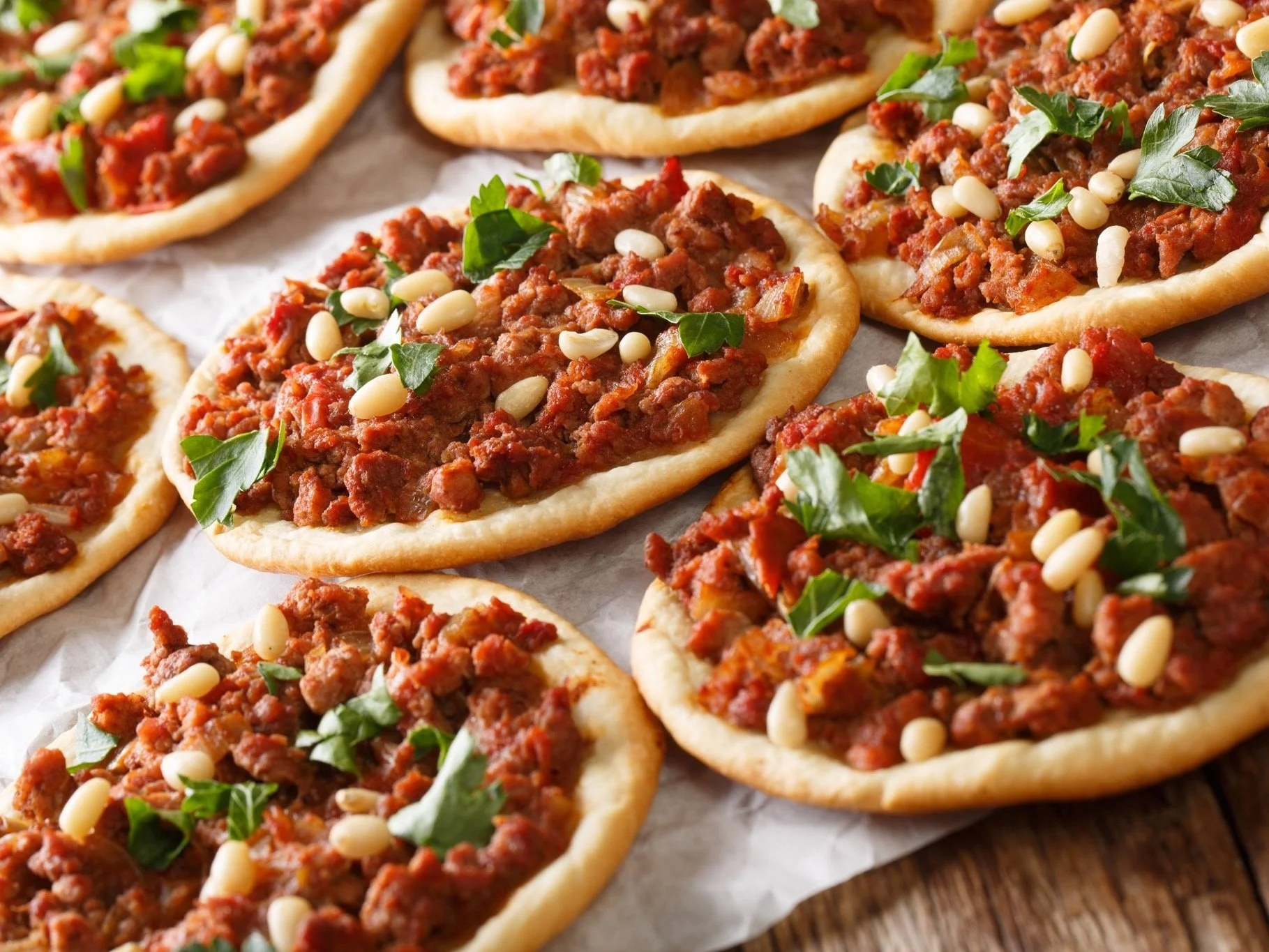 Tasty Manoush and Pizza