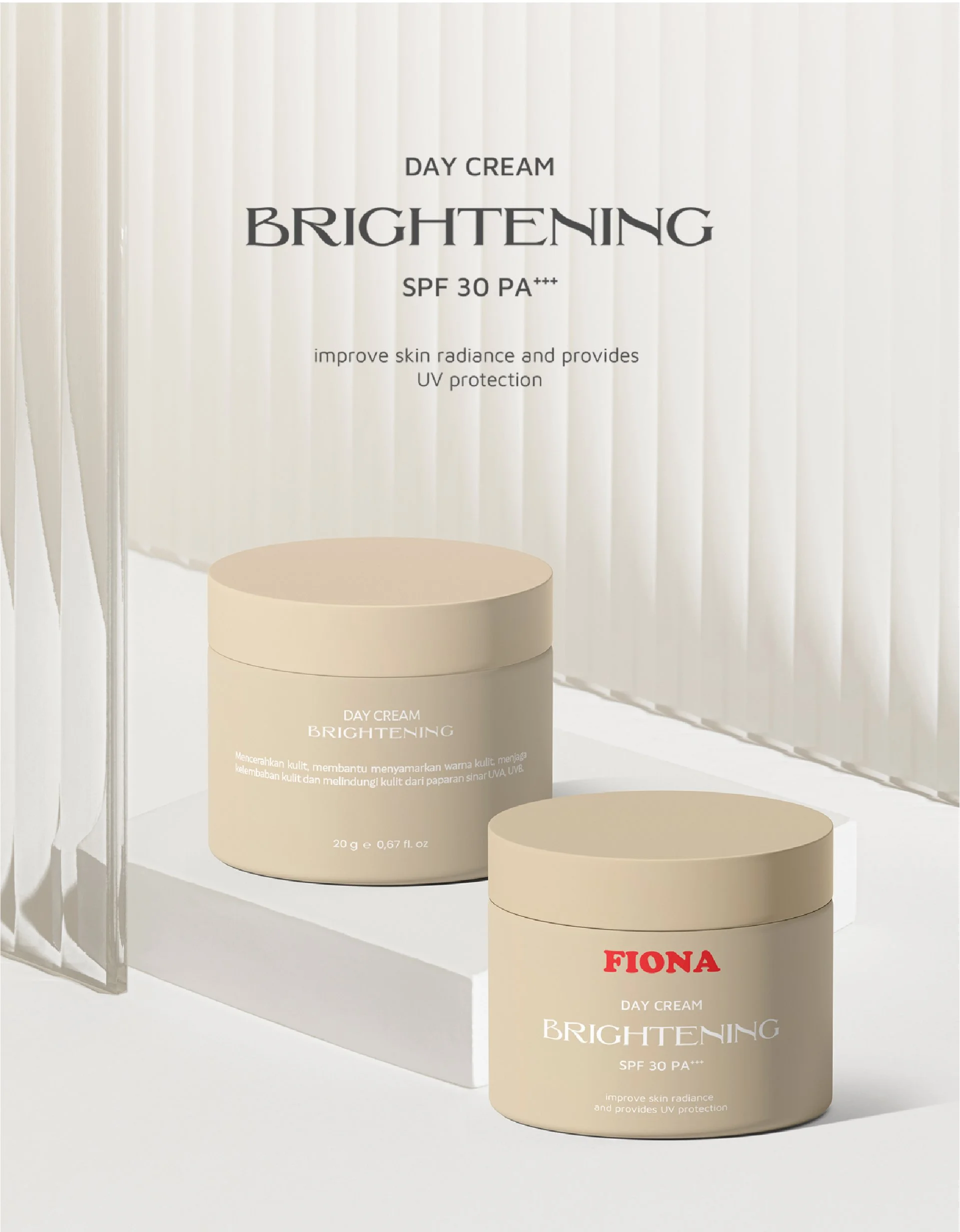 FIONA DAY & NIGHT CREAM — Hucrear