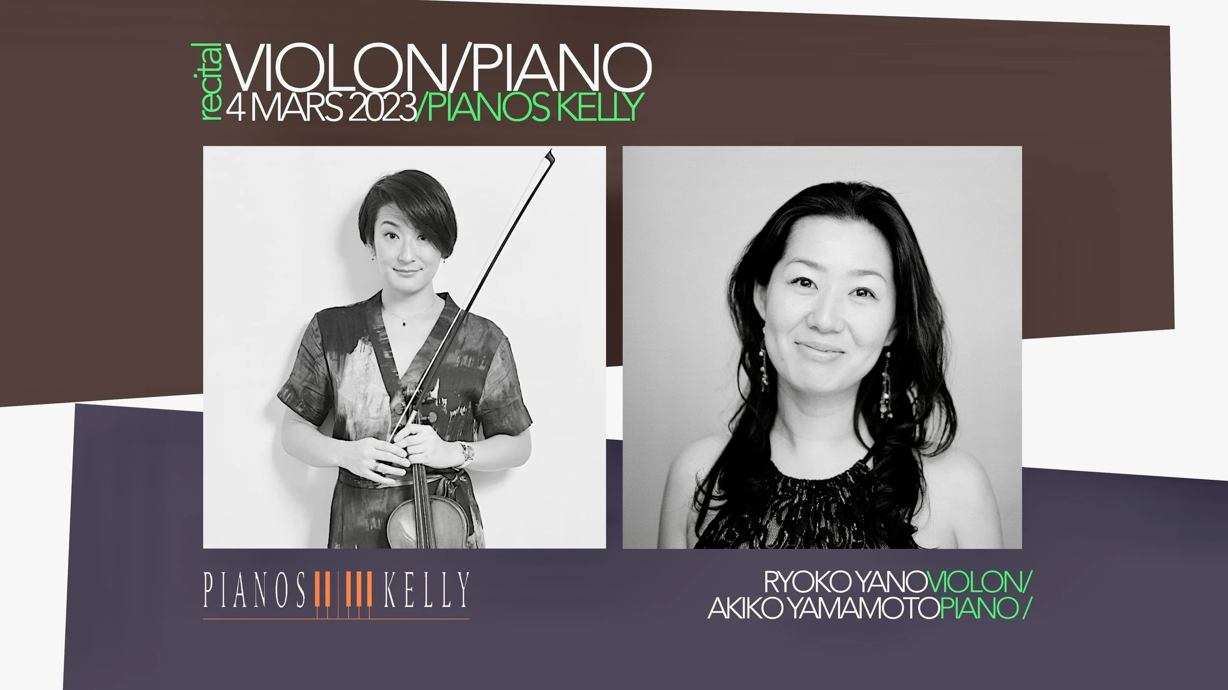Concert chez Pianos Kelly: Ryoko Yano et Akiko Yamamoto — Pianos Kelly
