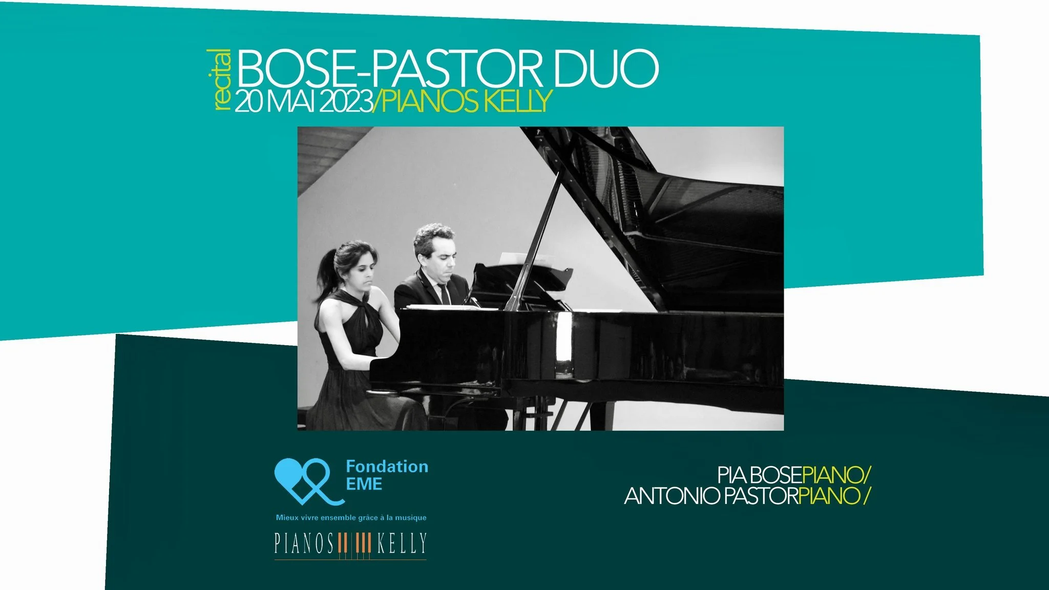 BOSE-PASTOR DUO — Pianos Kelly