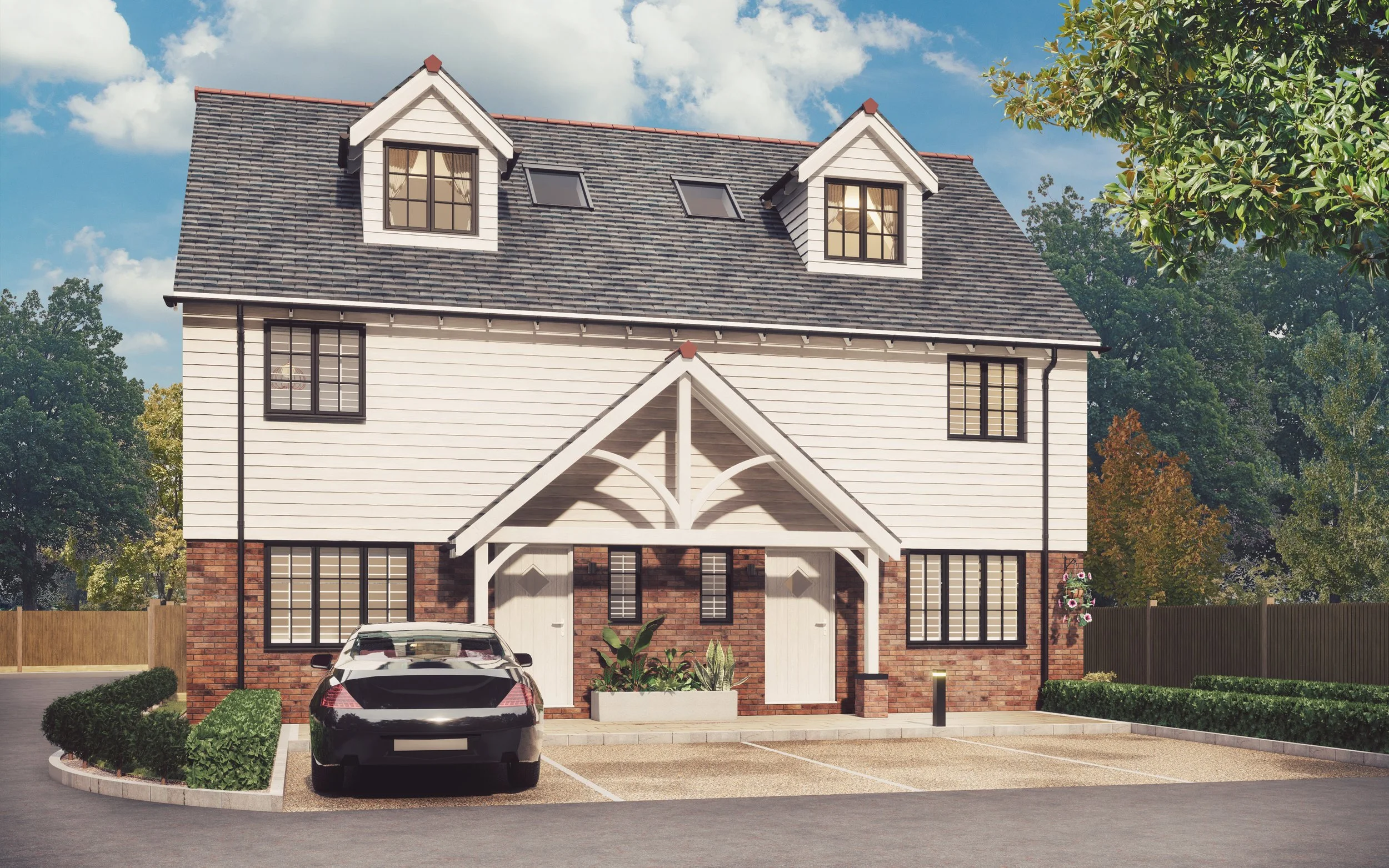 Clarus Homes | Developments — The Farmstead, Lamberhurst