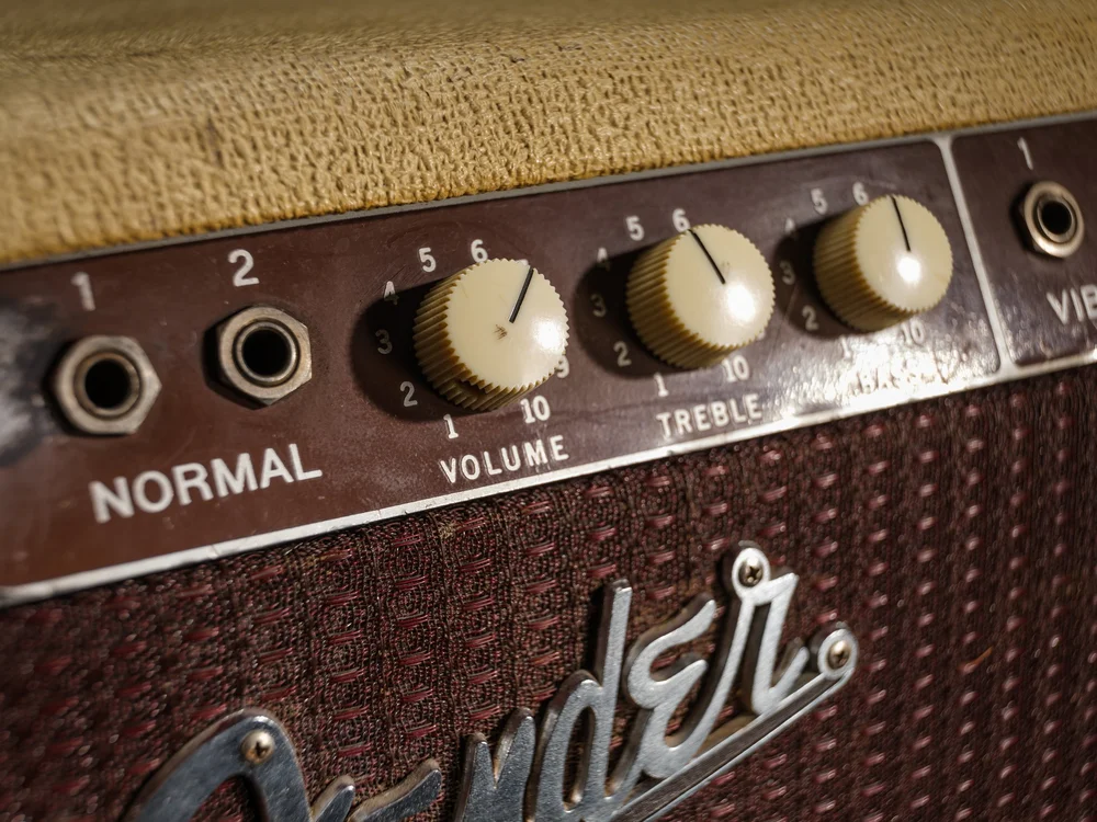 John Lennon stage used vintage Fender Bandstand Amp *SOLD* — Rock Solid ...
