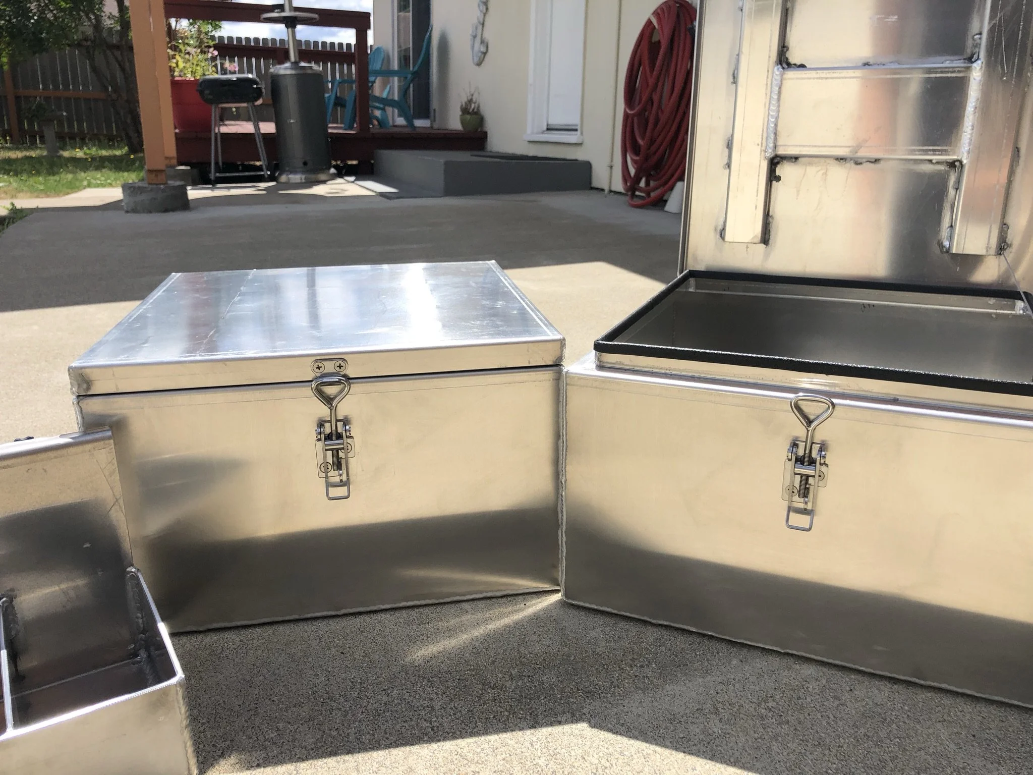 Seat Boxes — Hooker Boatworks LLC