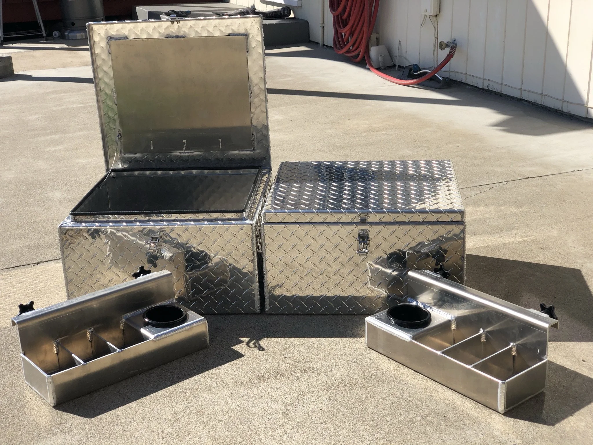 Seat Boxes — Hooker Boatworks LLC