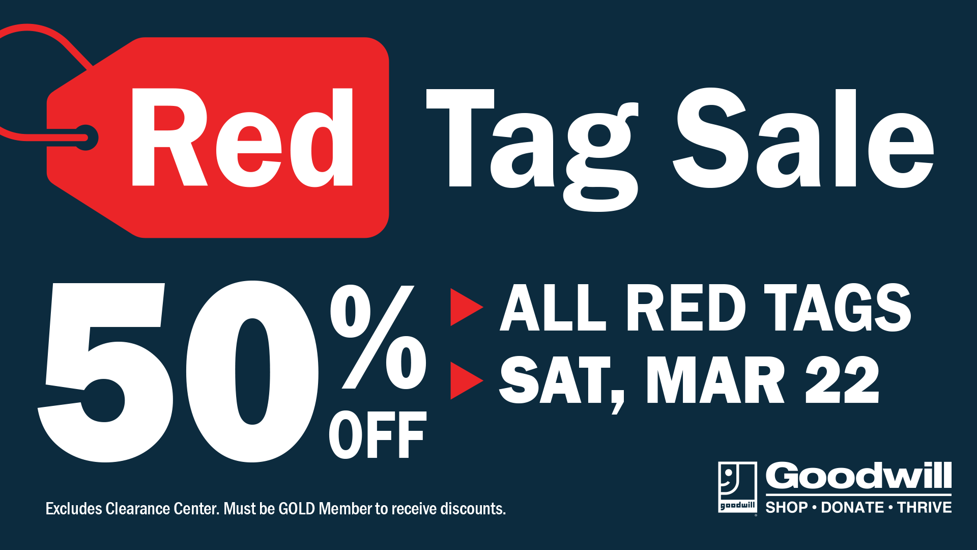 Goodwill Thrift Store Sales & Discounts — Goodwill of Southern Nevada