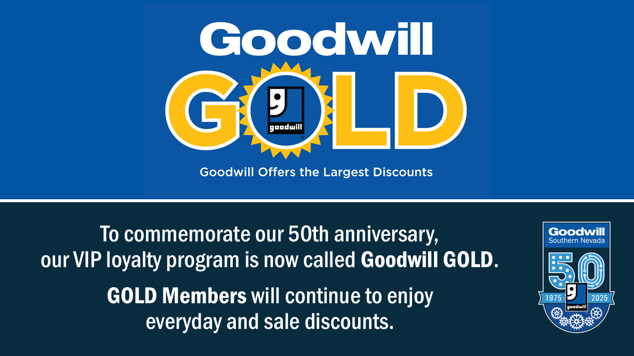 Goodwill Thrift Store Sales & Discounts — Goodwill of Southern Nevada