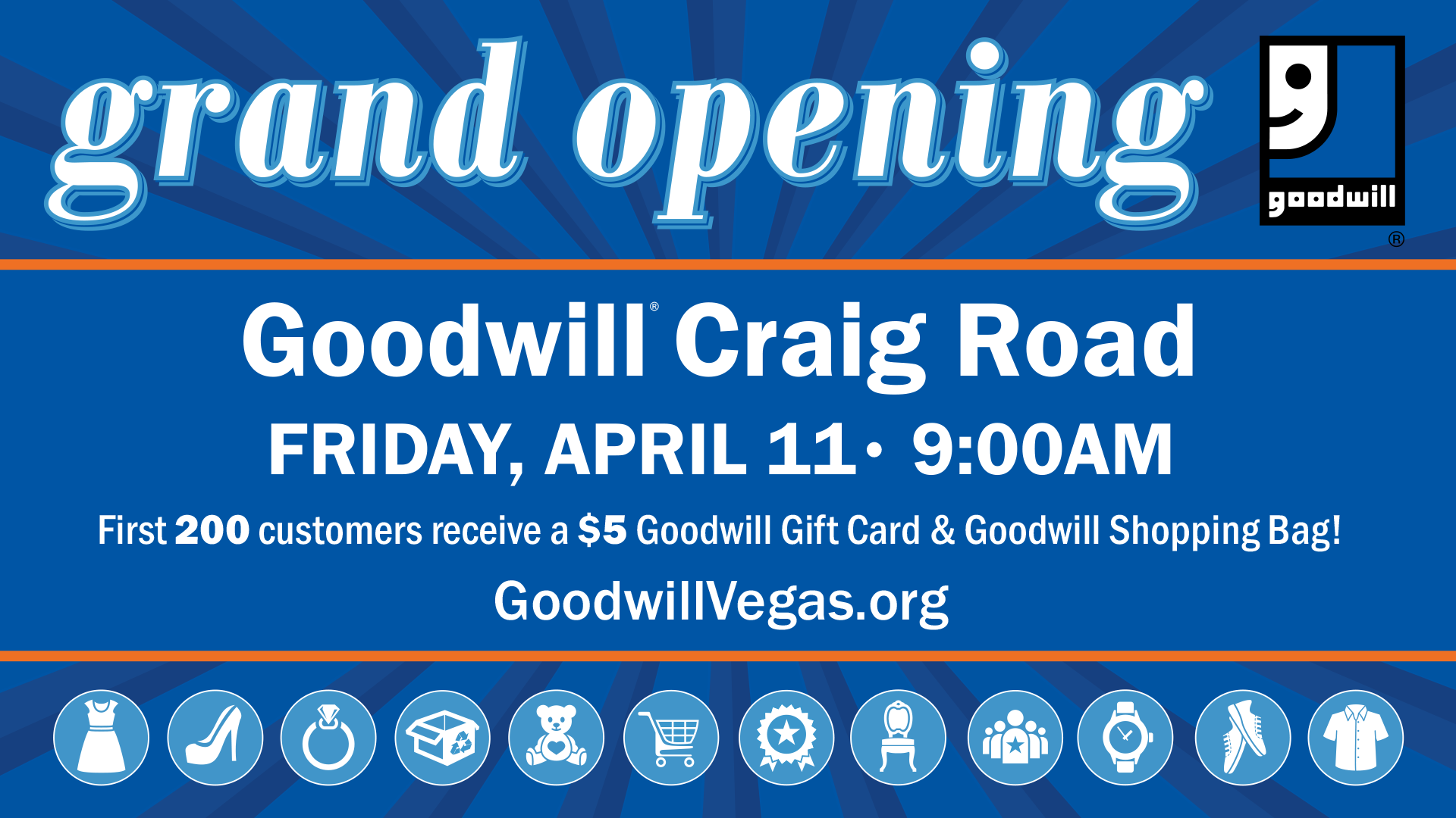 Goodwill Thrift Store Sales & Discounts — Goodwill of Southern Nevada
