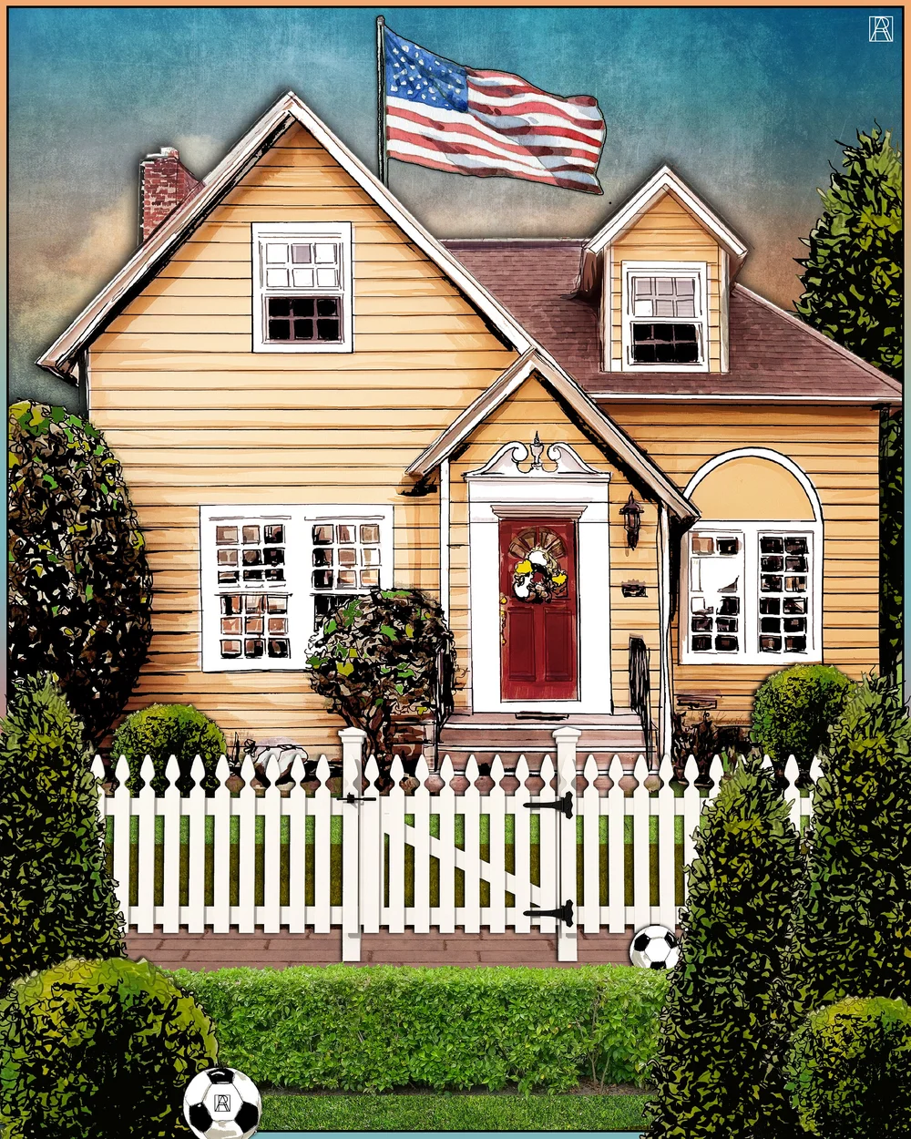 Political Illustration — Alex Rudin