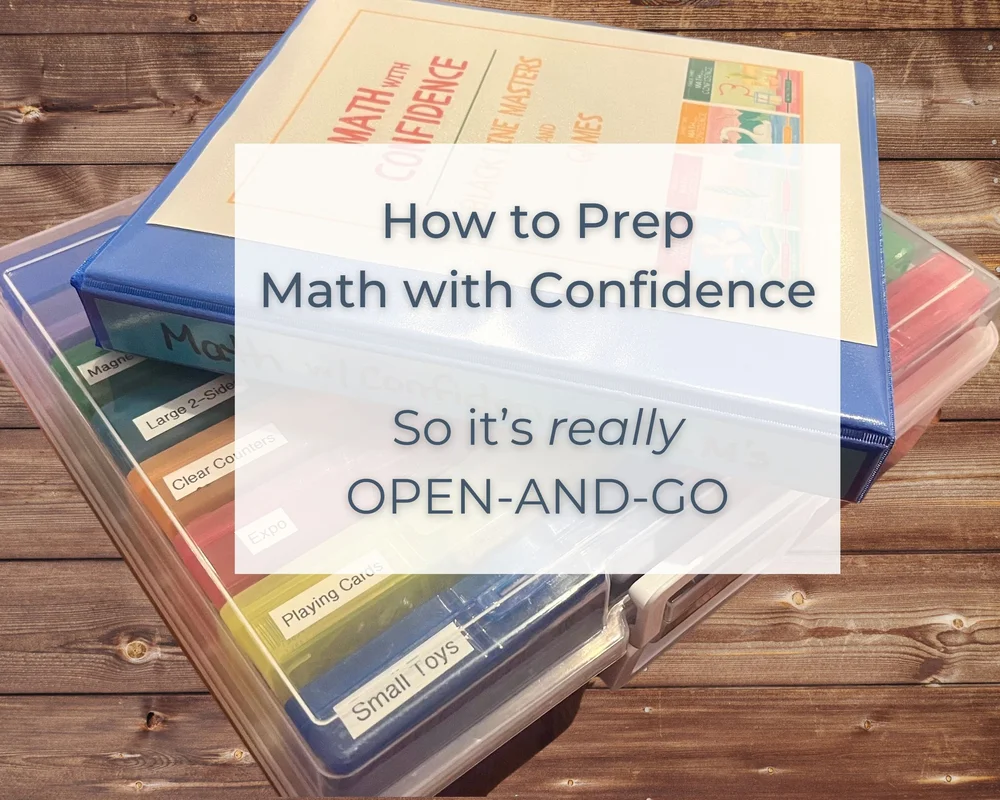 Learn how I prepare and organize the Math with Confidence curriculum ...
