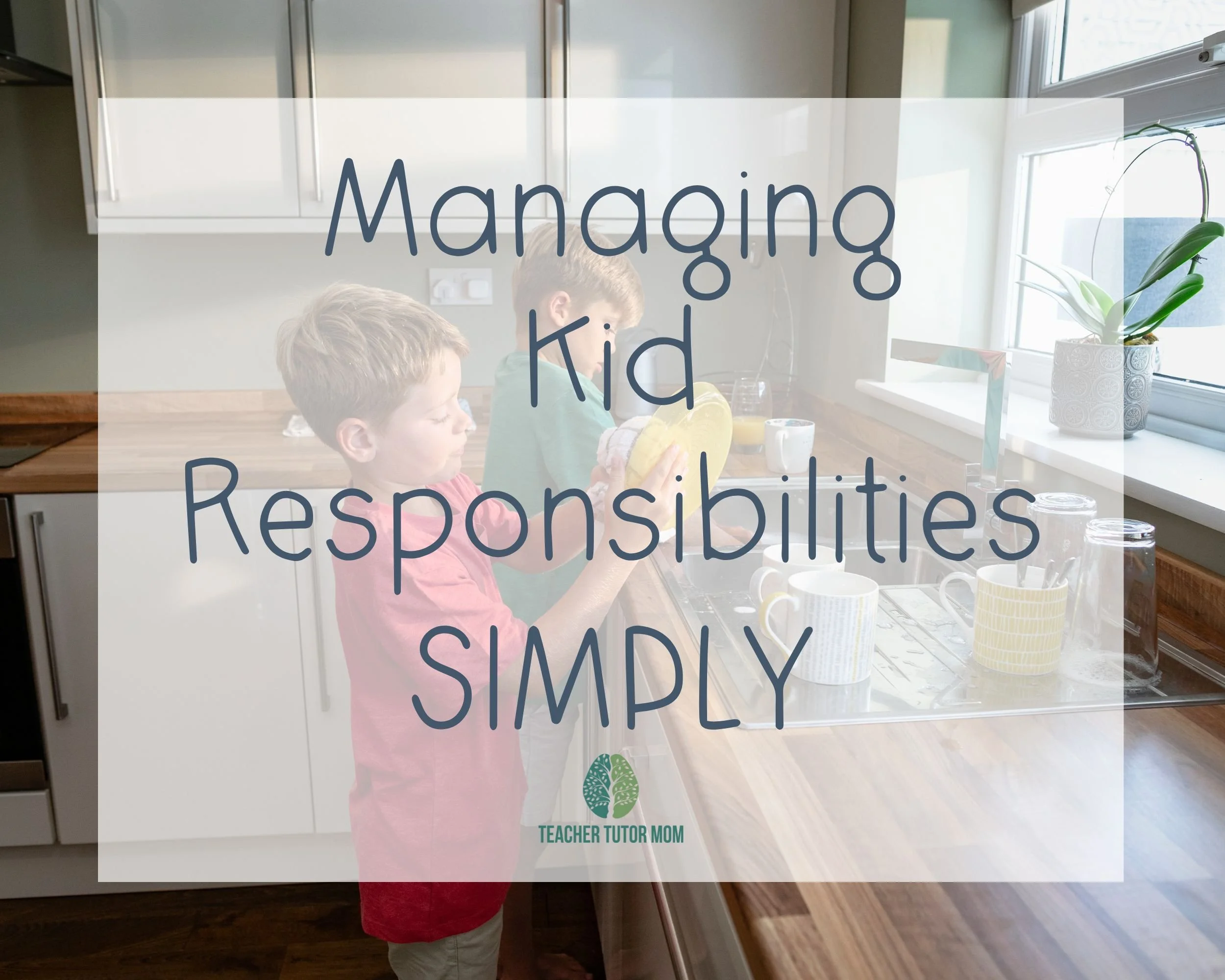 Simplified Chore Charts and Routines: Managing Chores, Pet Duties, and ...
