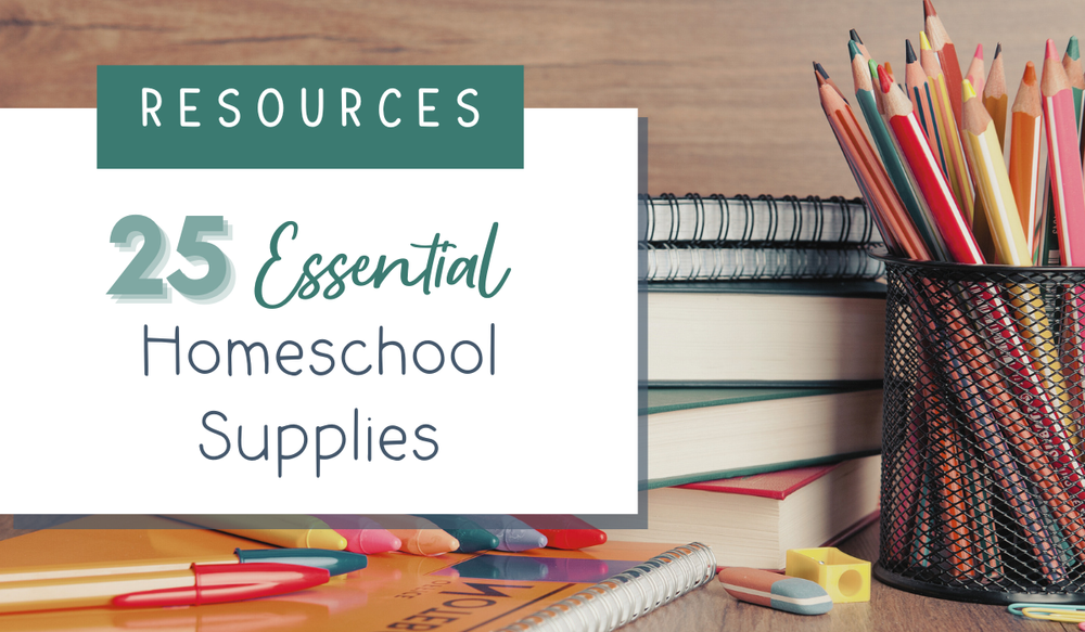 Here is a list of 25 (or more!) supplies that I find incredibly helpful ...