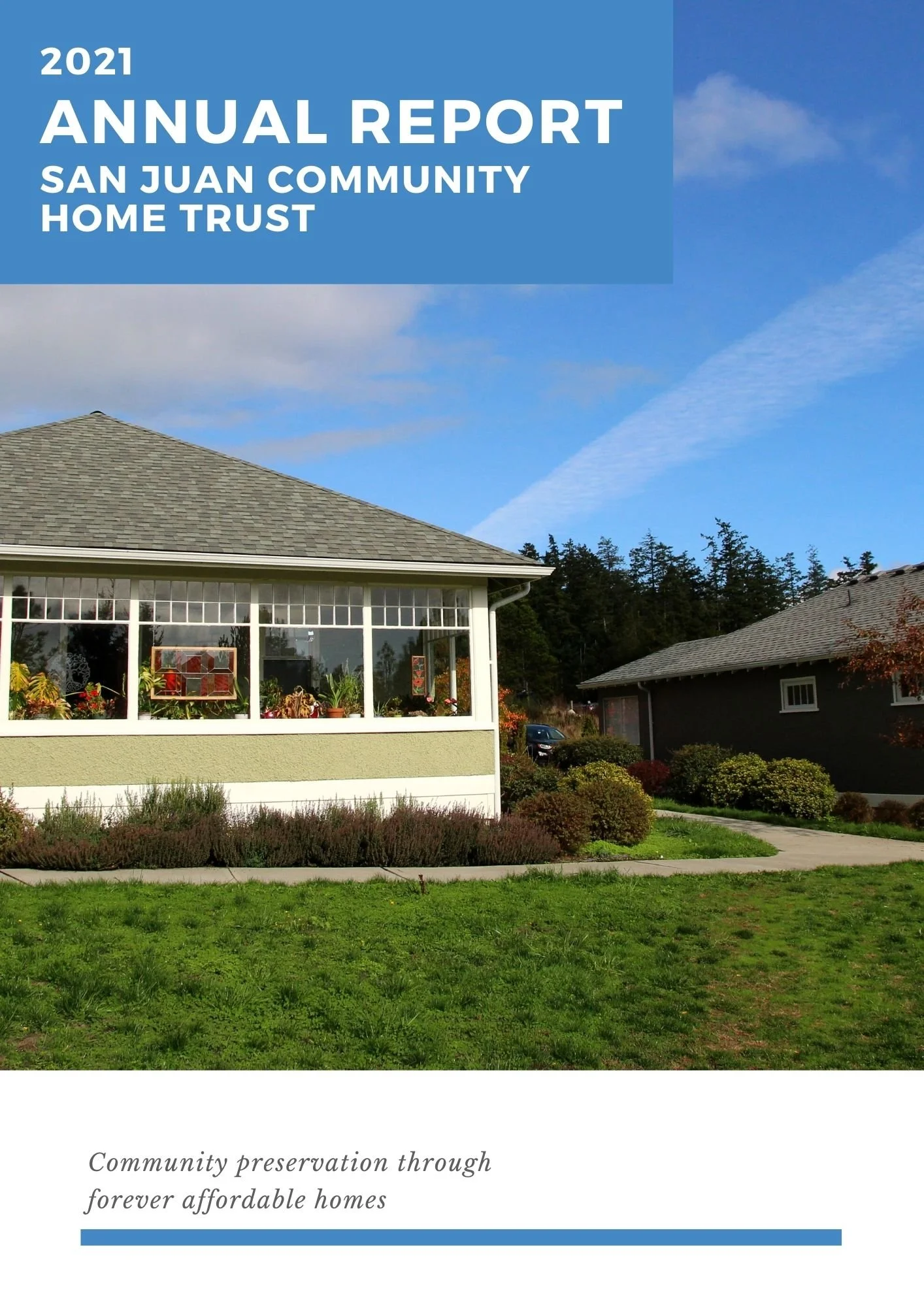 Annual Reports — San Juan Community Home Trust