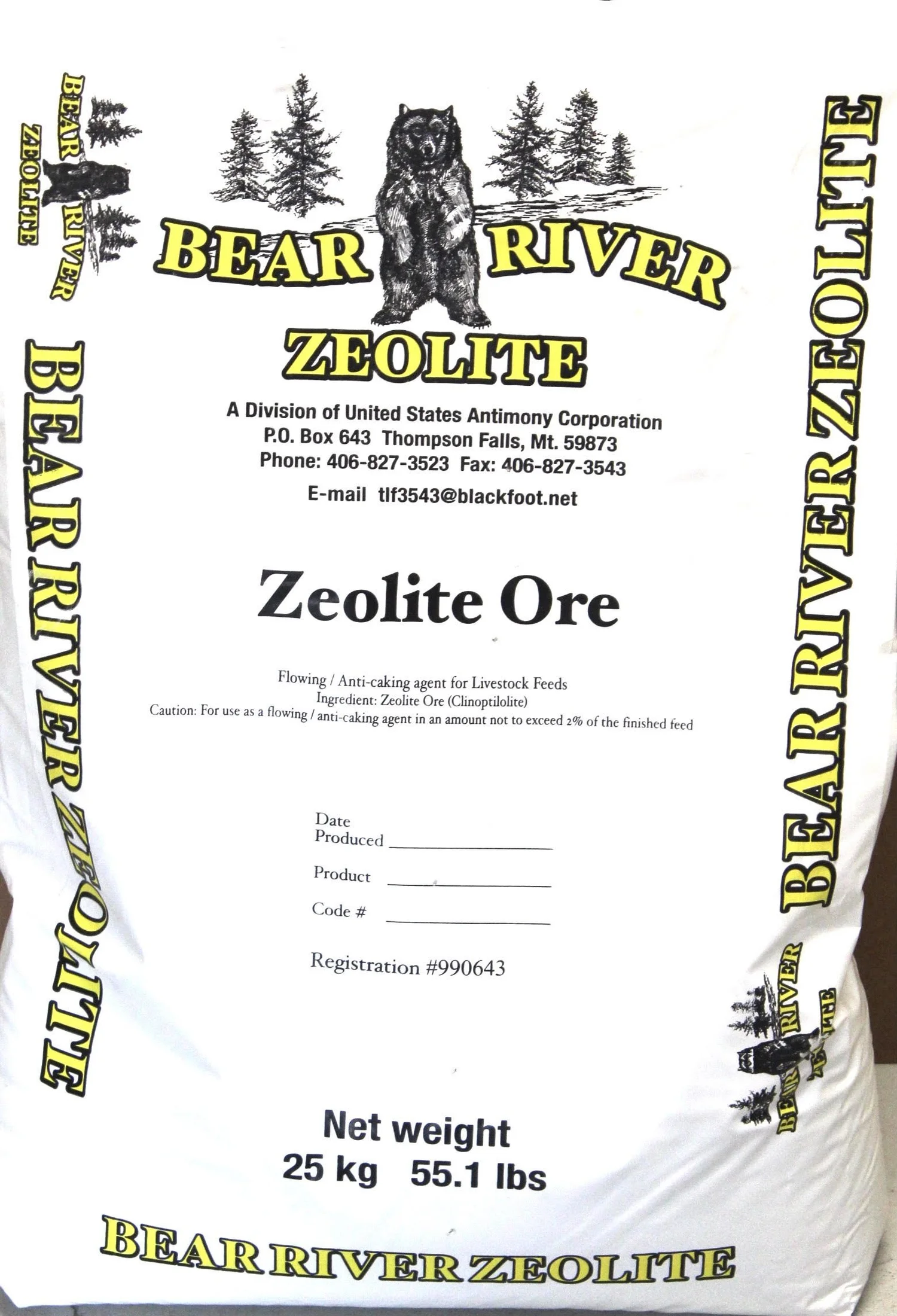 Ordering & Shipping — BEAR RIVER ZEOLITE Preston Idaho Clinoptilolite ...
