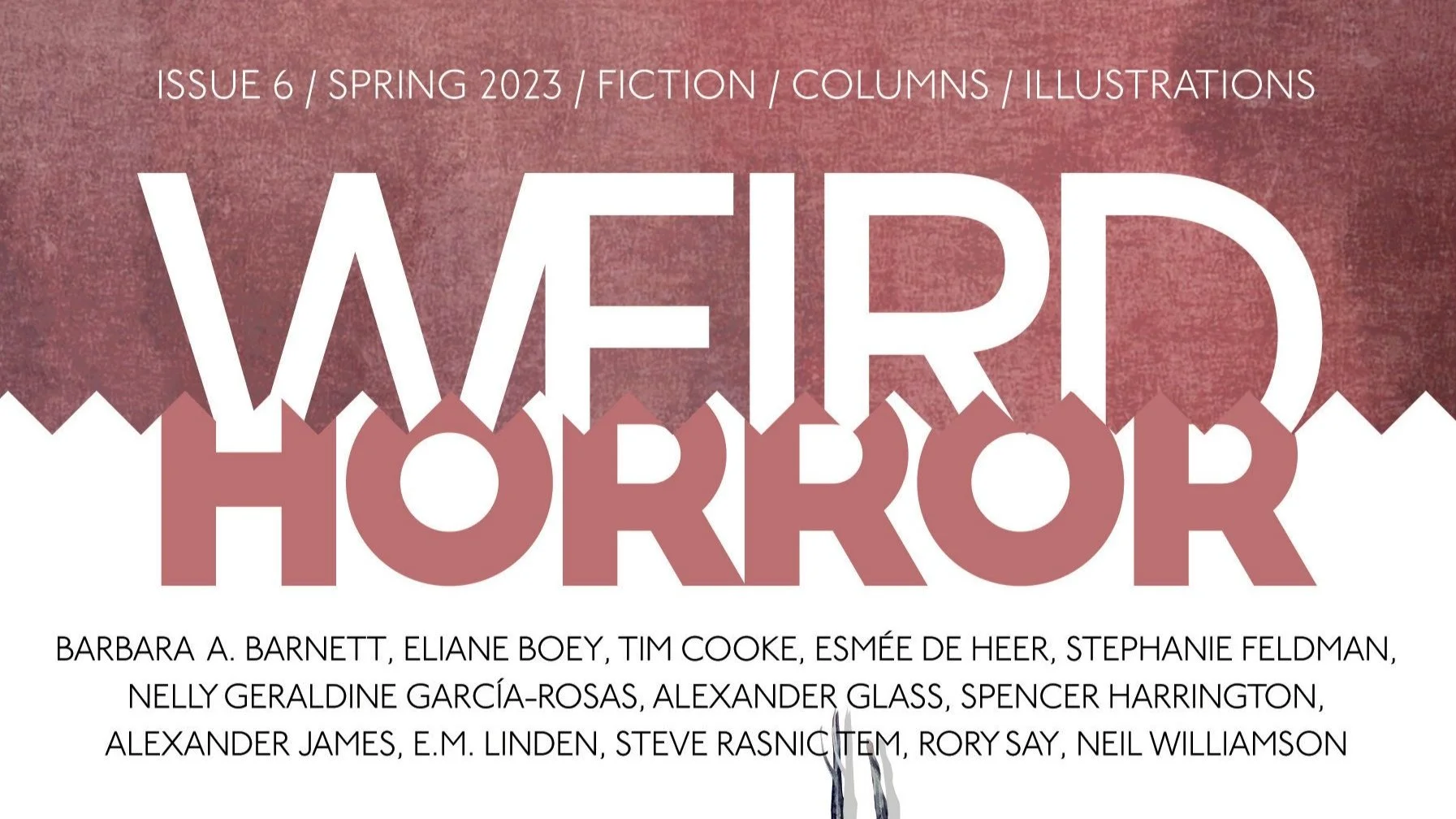 On Horror6 — Weird Horror Magazine