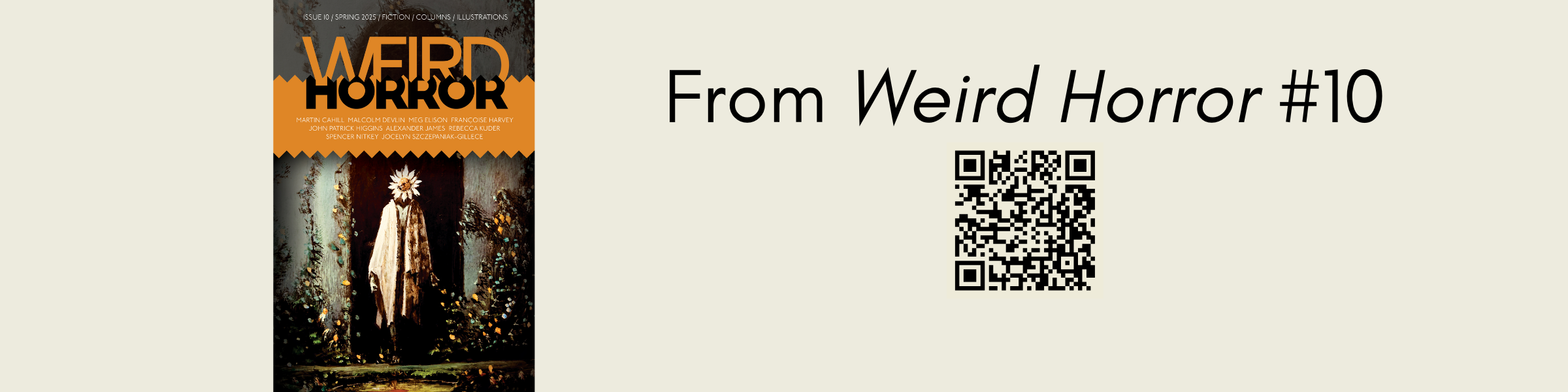 On Horror 10 — Weird Horror Magazine