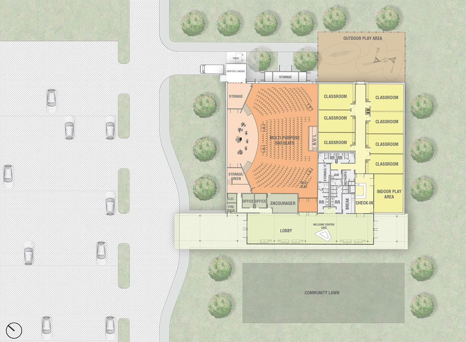 Cross Church — Hall Architecture Studio