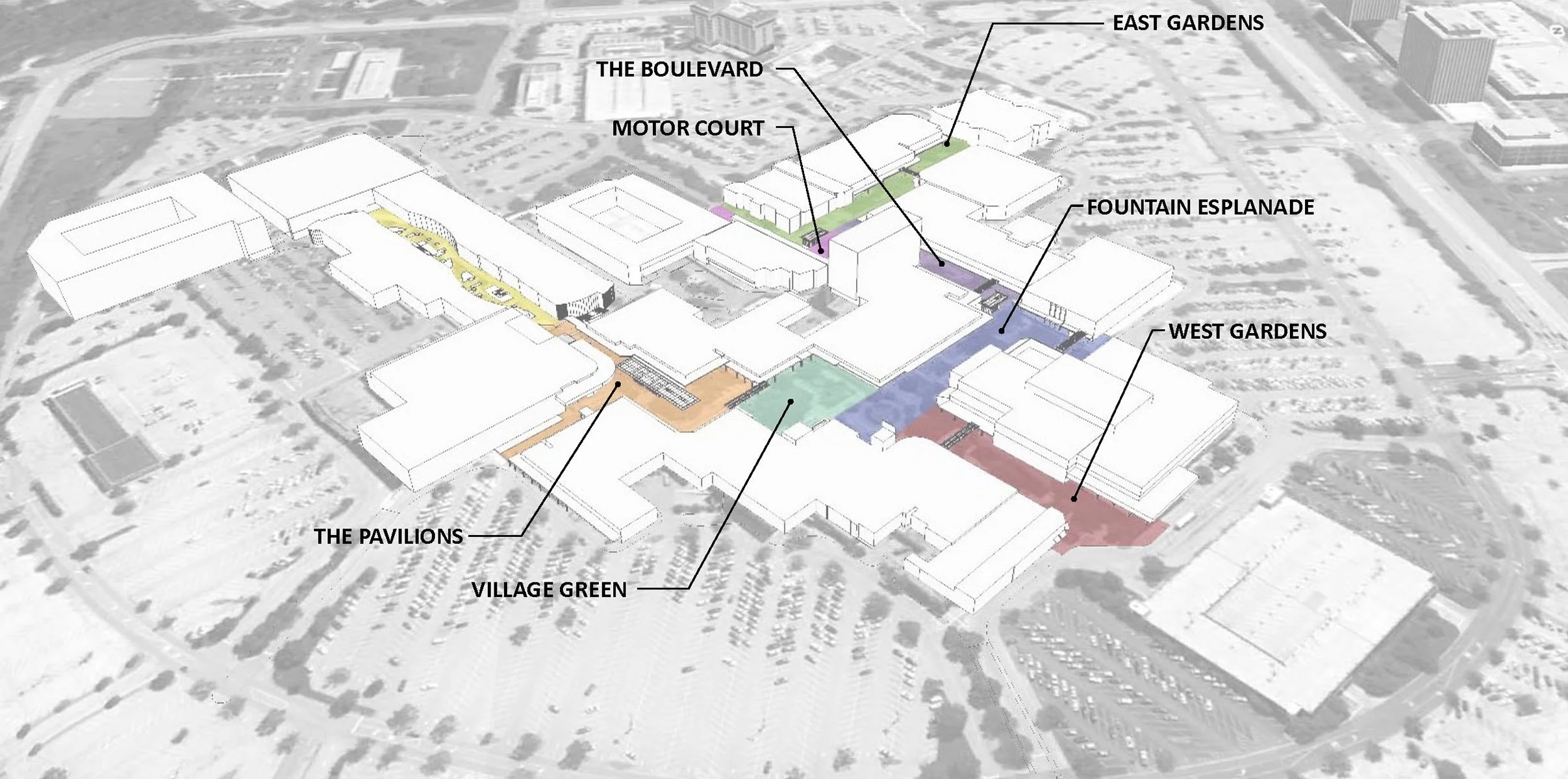 Oakbrook Mall — Hall Architecture Studio